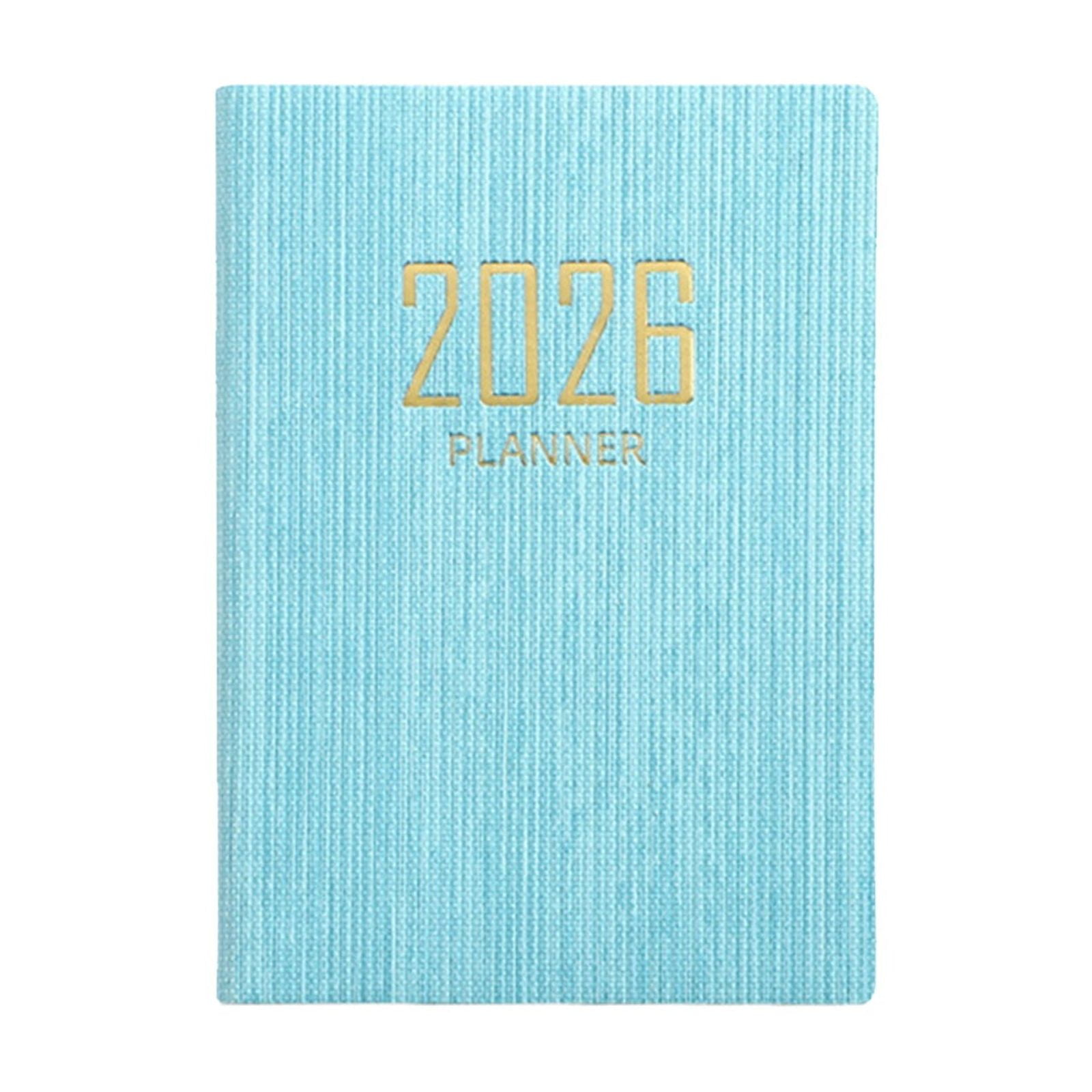 office Pocket Notebook Organizer, Daily Plan Notebook with Travel Diary ...