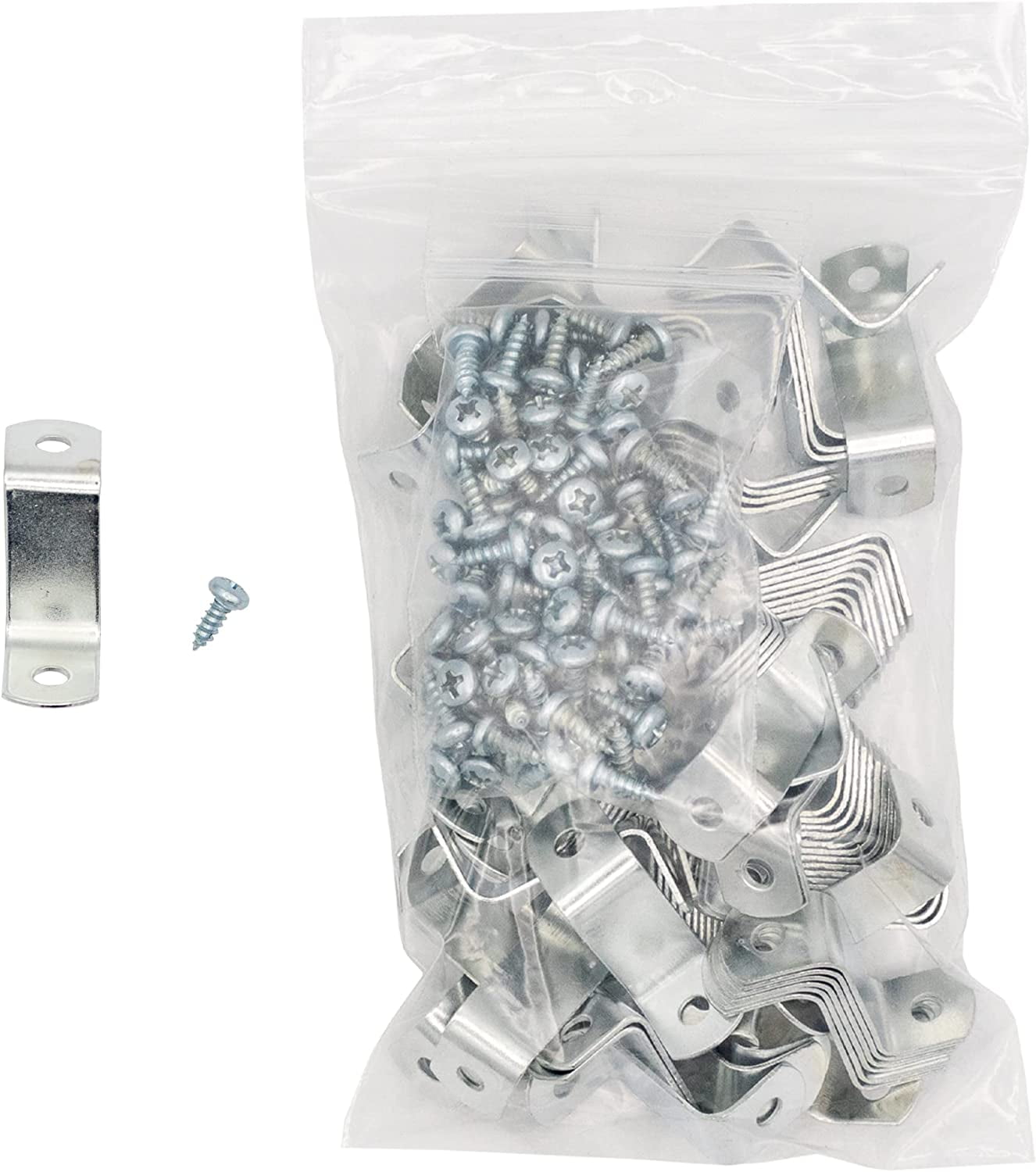 offset mounting canvas Z clips for picture framing -- #6 x 3/8" pan ...