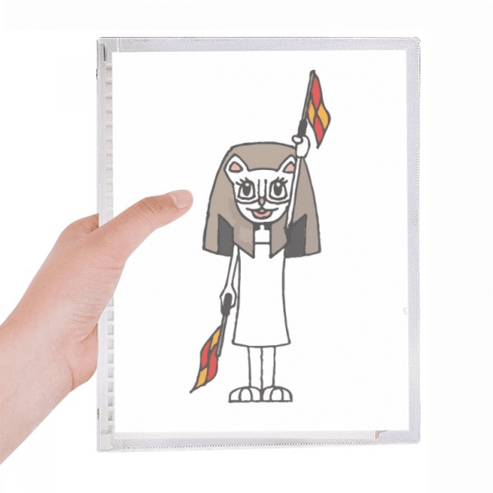 offside referee flag cat referee notebook loose diary refillable journal statiry - Walmart.com