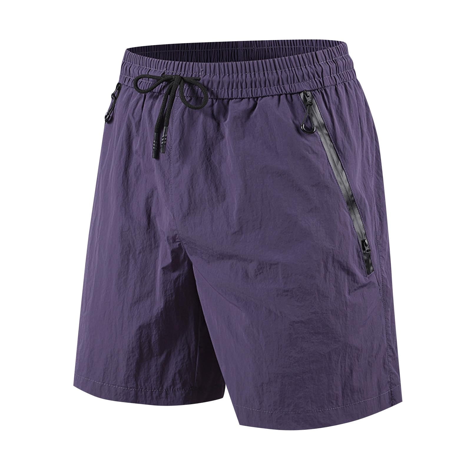 ohmzyzo Casual Quick Dry Shorts for Men Loose Fit Breathable Summer ...