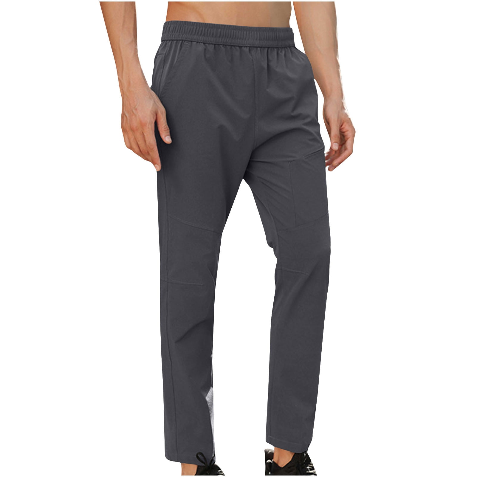 ohmzyzo Men's Hiking Pants Quick Dry Waterproof Lightweight Elastic ...