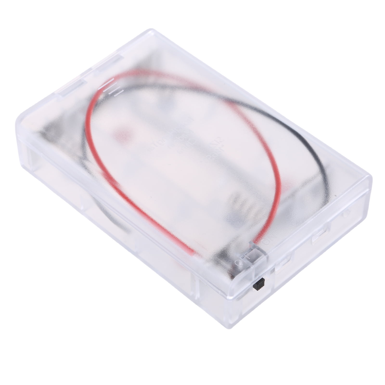 ohodhmnu 18650 Battery Holder Case with Switcher, 3Slotx3.7V for ...