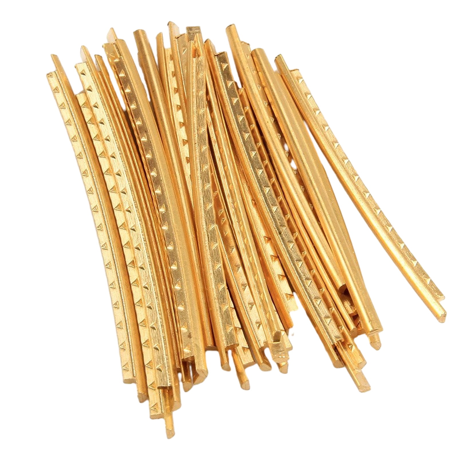 ohodhmnu 20Pcs/set Guitar Fret Wire 2.2mm 2.0mm 19 Frets 22 Frets Brass ...