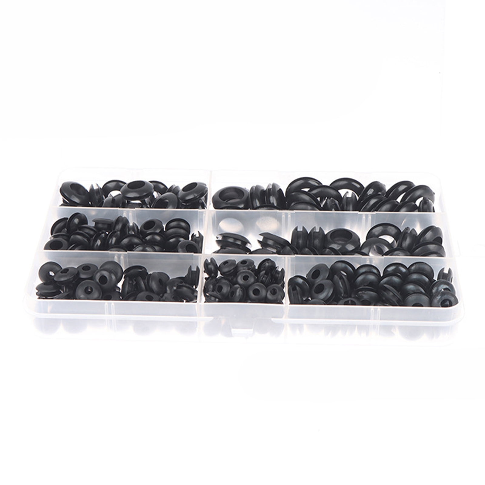 ohodhmnu 260Pcs Rubber Grommets Kits Electrical Cable Holes Grommets 7 ...