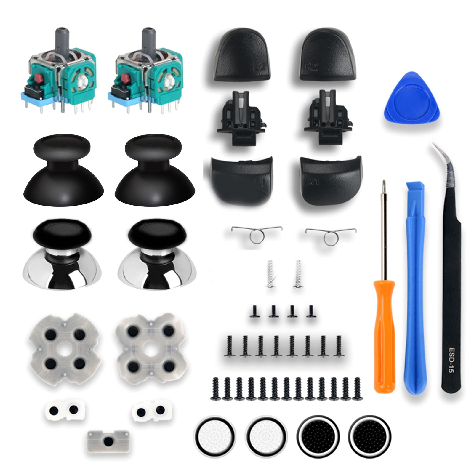 ohodhmnu 3D Analog Joystick Repair for Controller Analog Stick Joystick ...