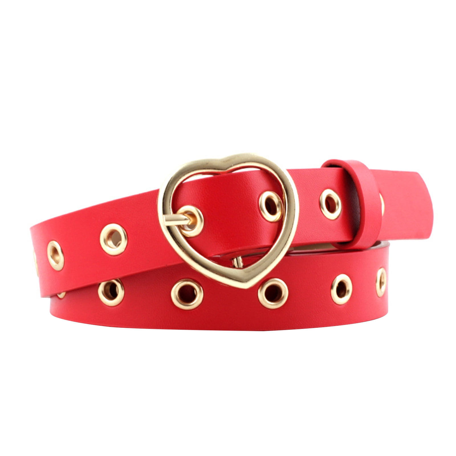 ohodhmnu Cool Girls Waist Belt Street Dance Jeans Belt Dress Grommet ...