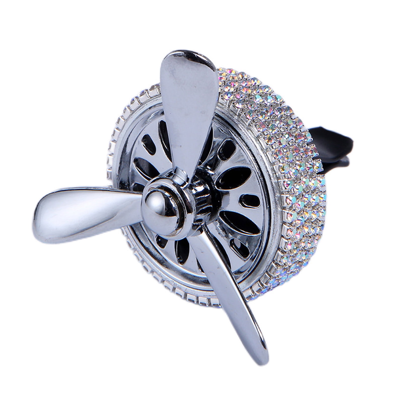 ohodhmnu Crystal Air Clip for Creative Diffuser Air Vent Rotating Propeller Car Accessories ...