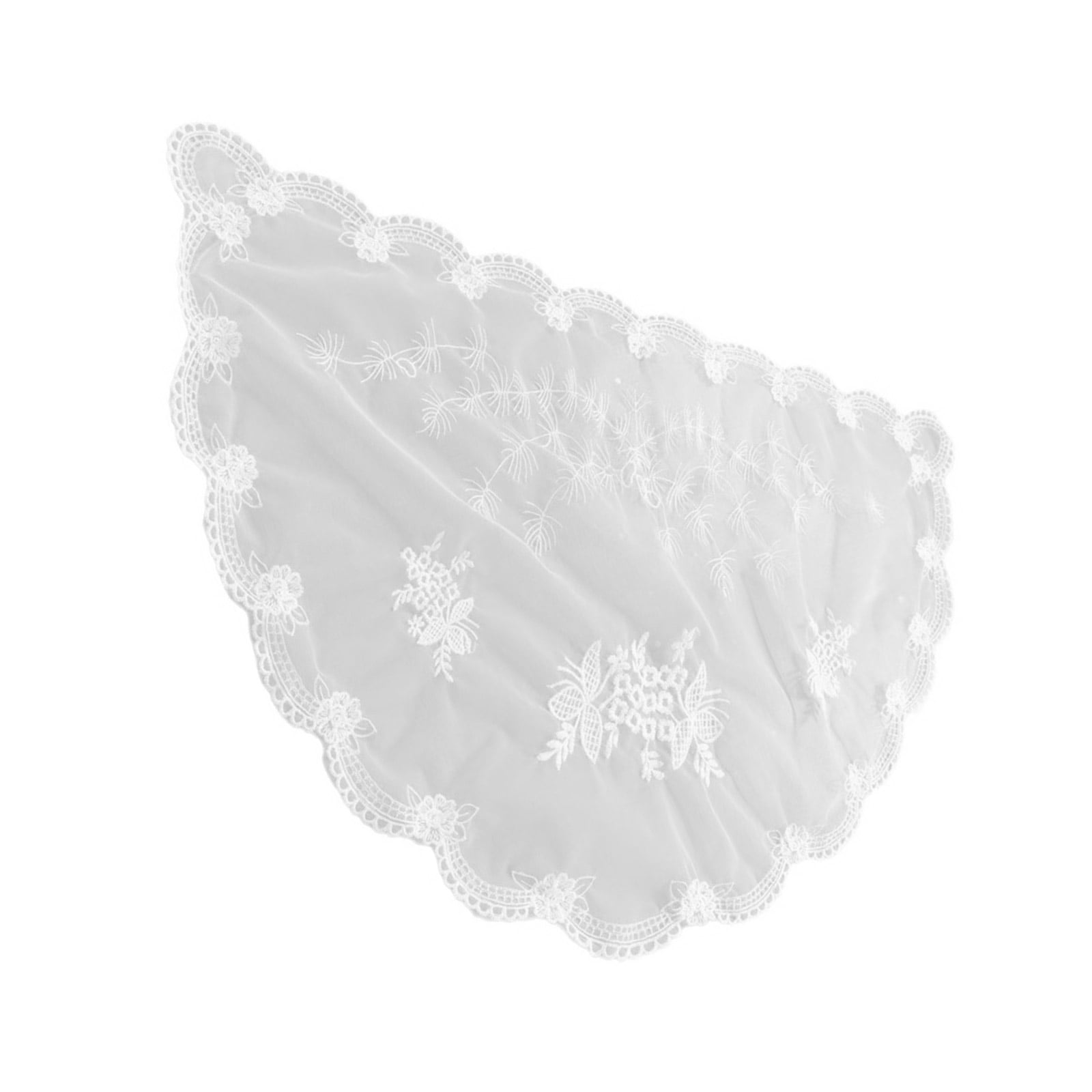 ohodhmnu Elegant Lace Mantilla Veil Headscarf for Catholic Bride Veil ...