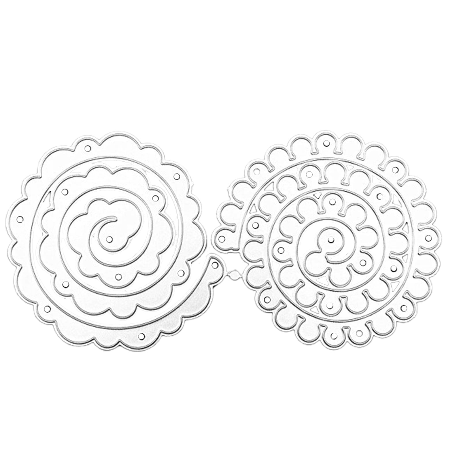 ohodhmnu Flower Embossing Cutting Dies Flower Die-Cuts for Birthday ...