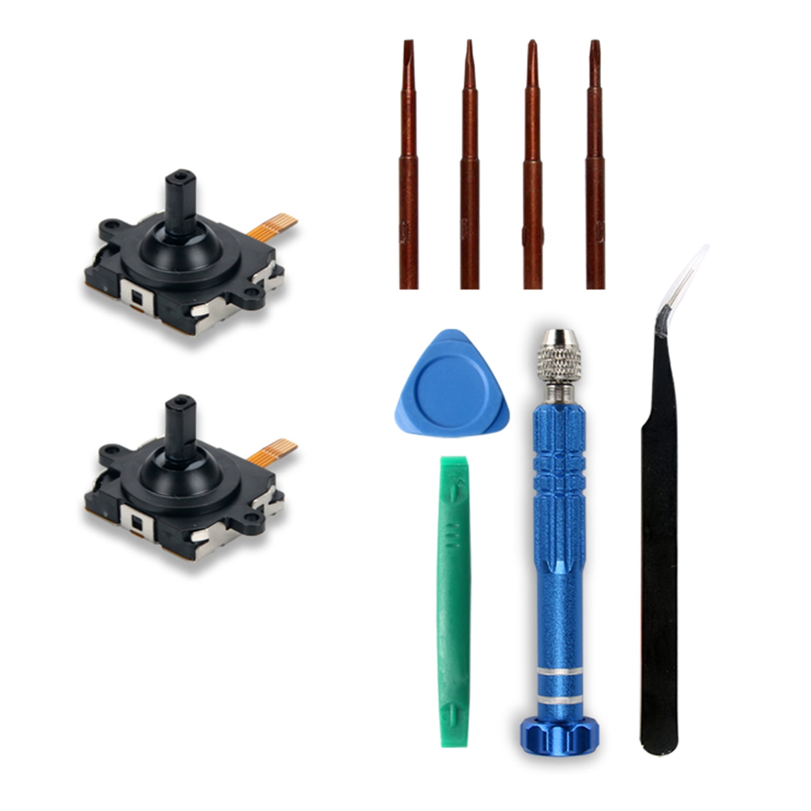 ohodhmnu Joysticks Replacement for 2 Controller 3D Joystick Left/Right ...