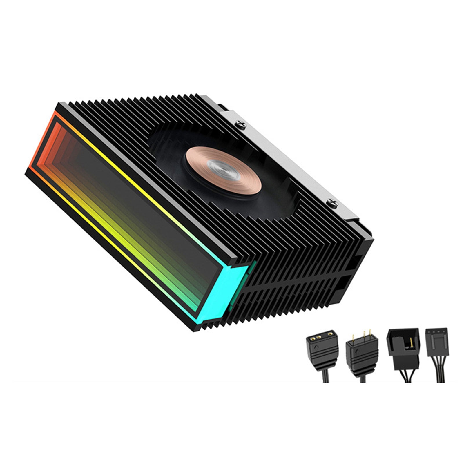 ohodhmnu M.2 2280 Heatsink Coolers Heatsinks ARGB Thermal Radiator M.2 ...