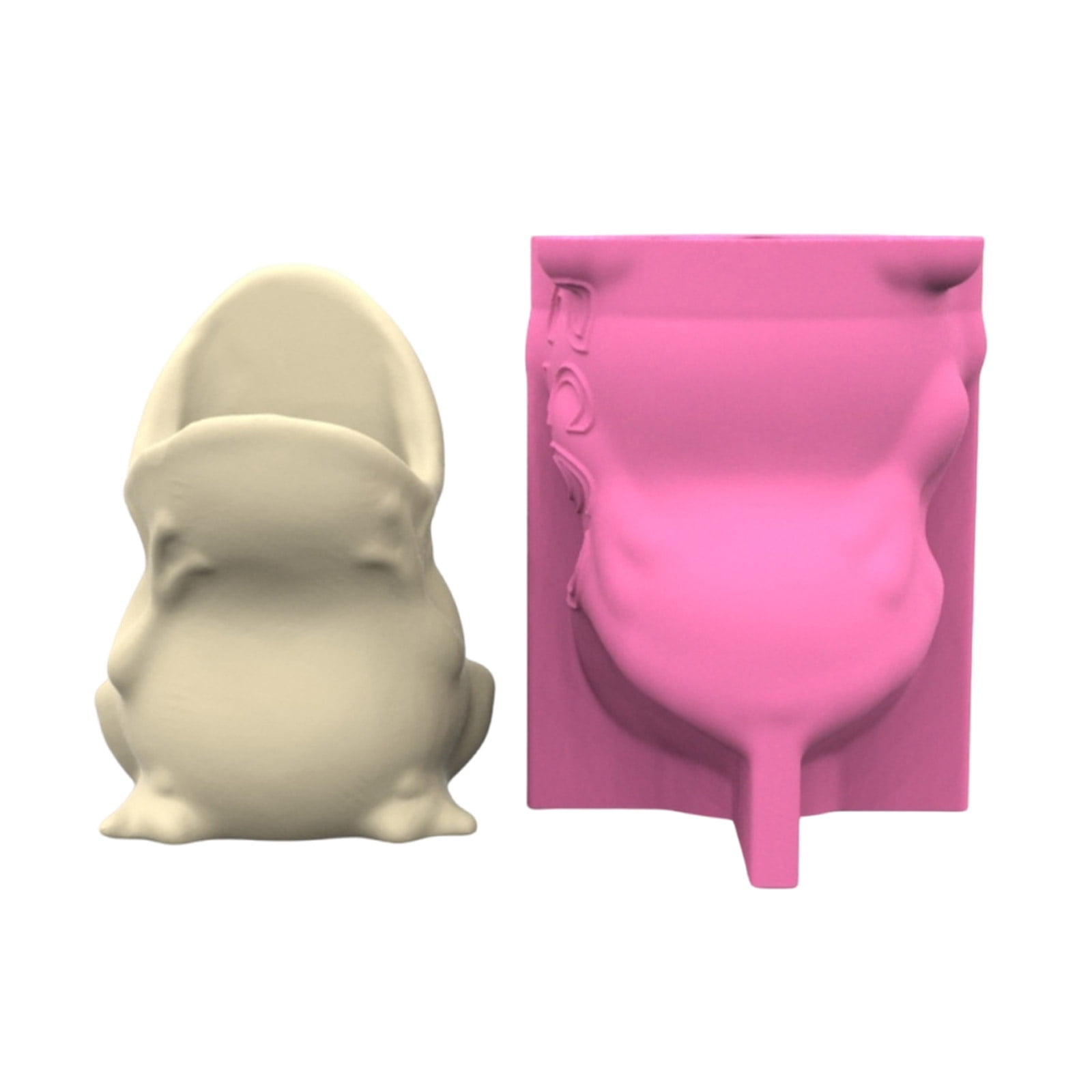 ohodhmnu Plant Pots Silicone Mould Frogs Shape Multifuntional Handmade ...