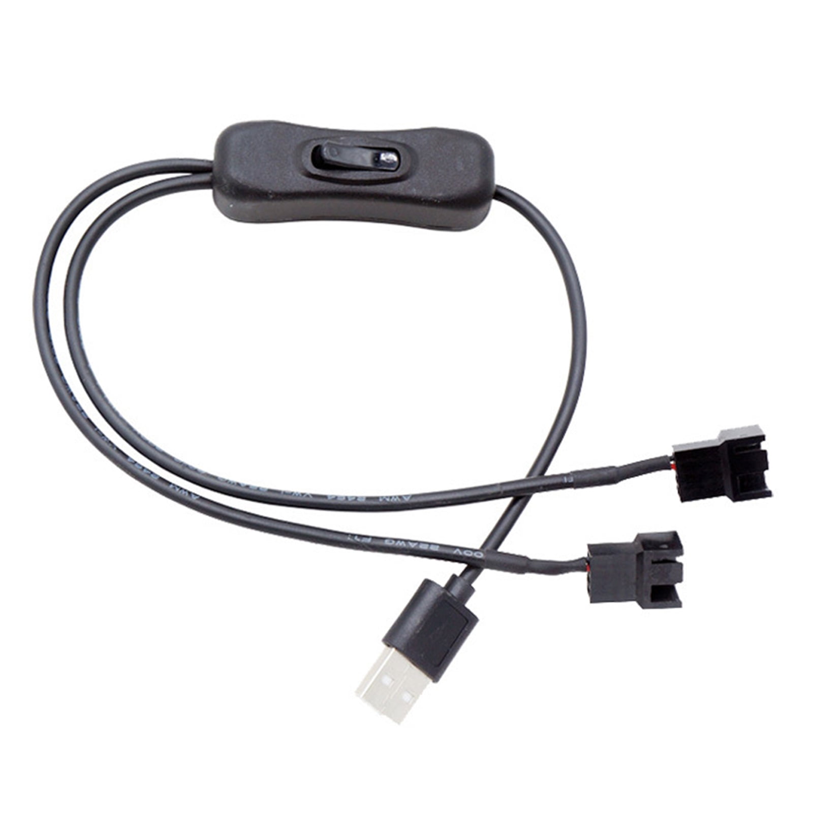 ohodhmnu USB To 4Pin PC Fan Power Adapter Cable, 12V Output for ...