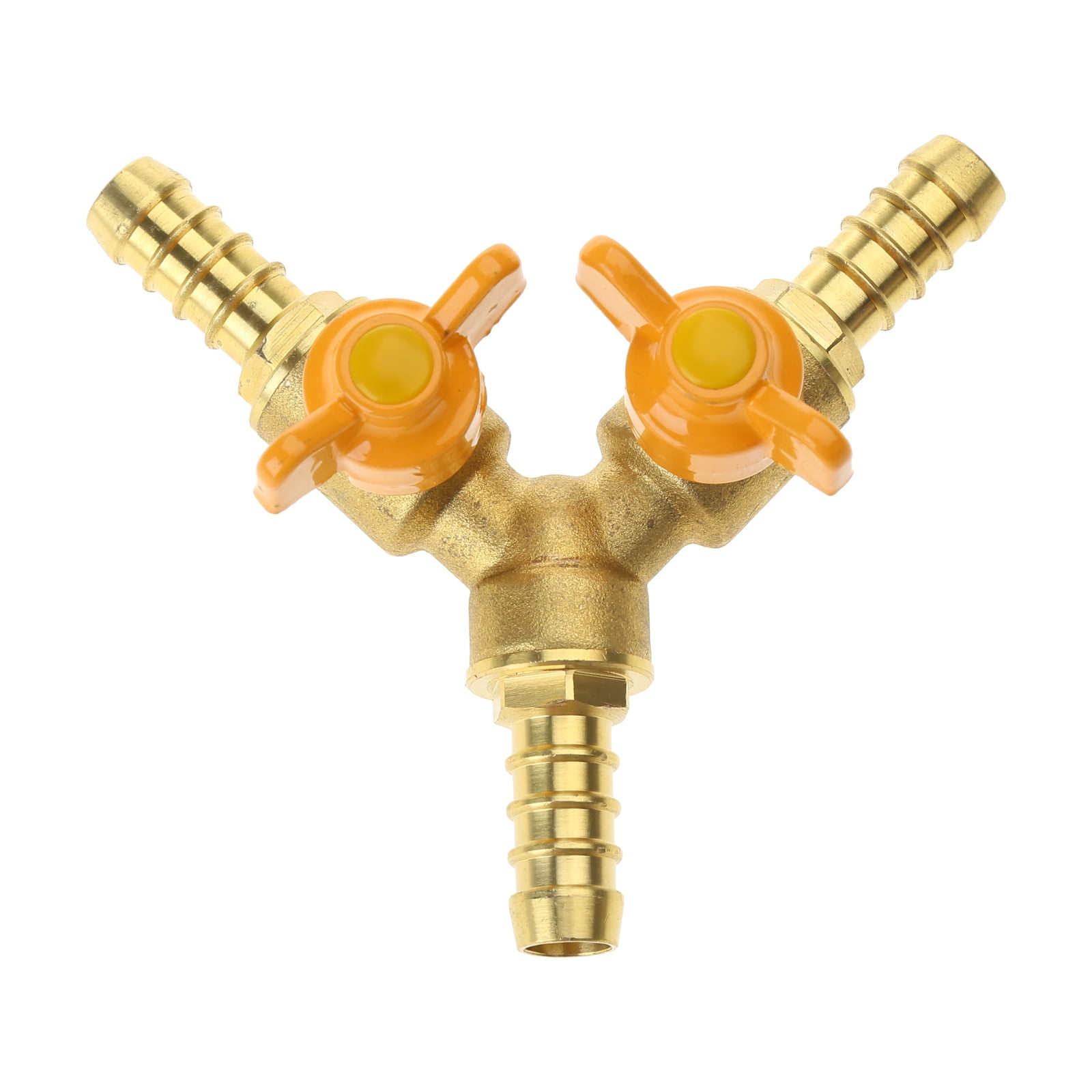 ohodhmnu Way Hose Connector Y Splitter Brass Connector Balls Valves for ...