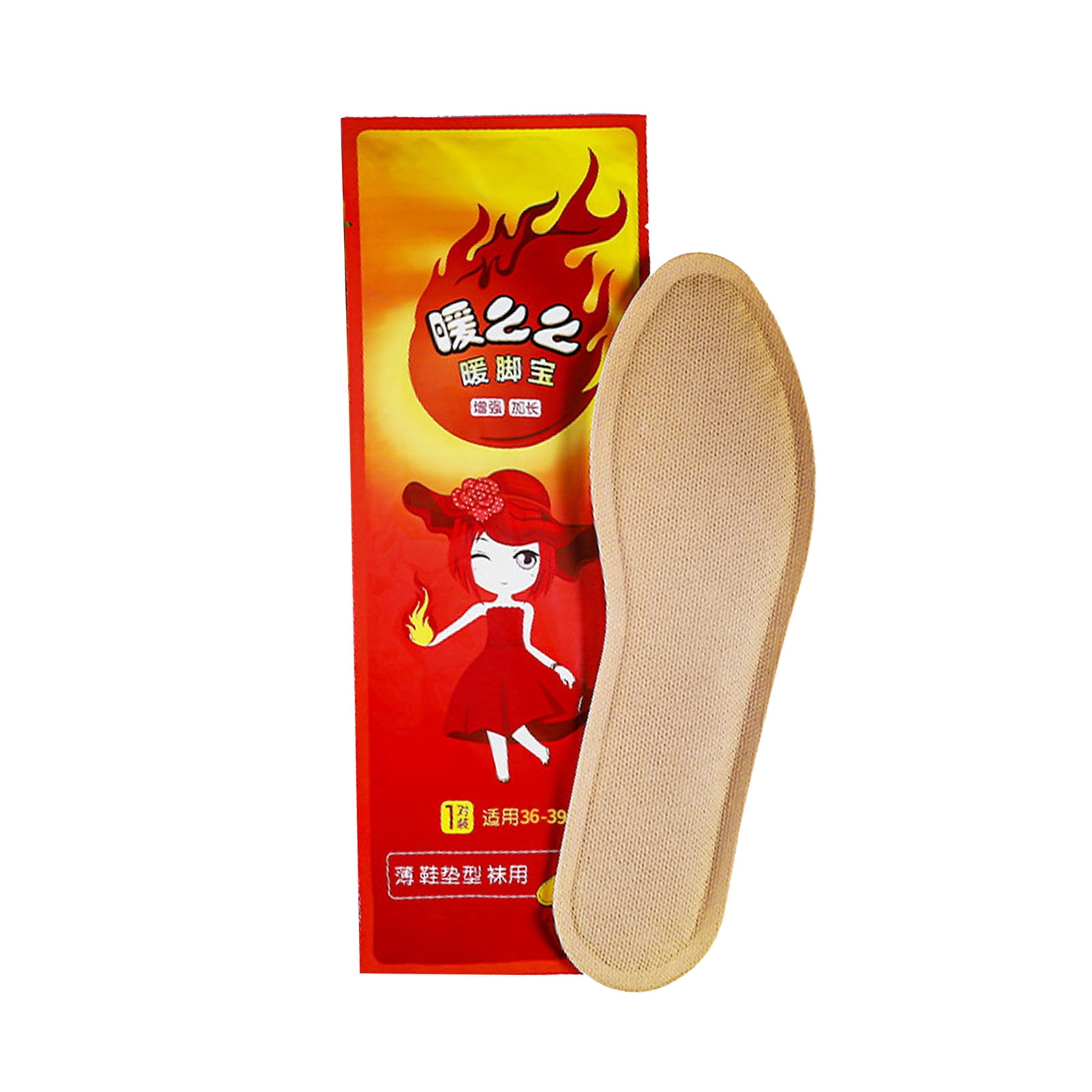 ohodhmnu Winter Self-heating Insoles Shoe Boot Foot Warmer Heater Pad ...
