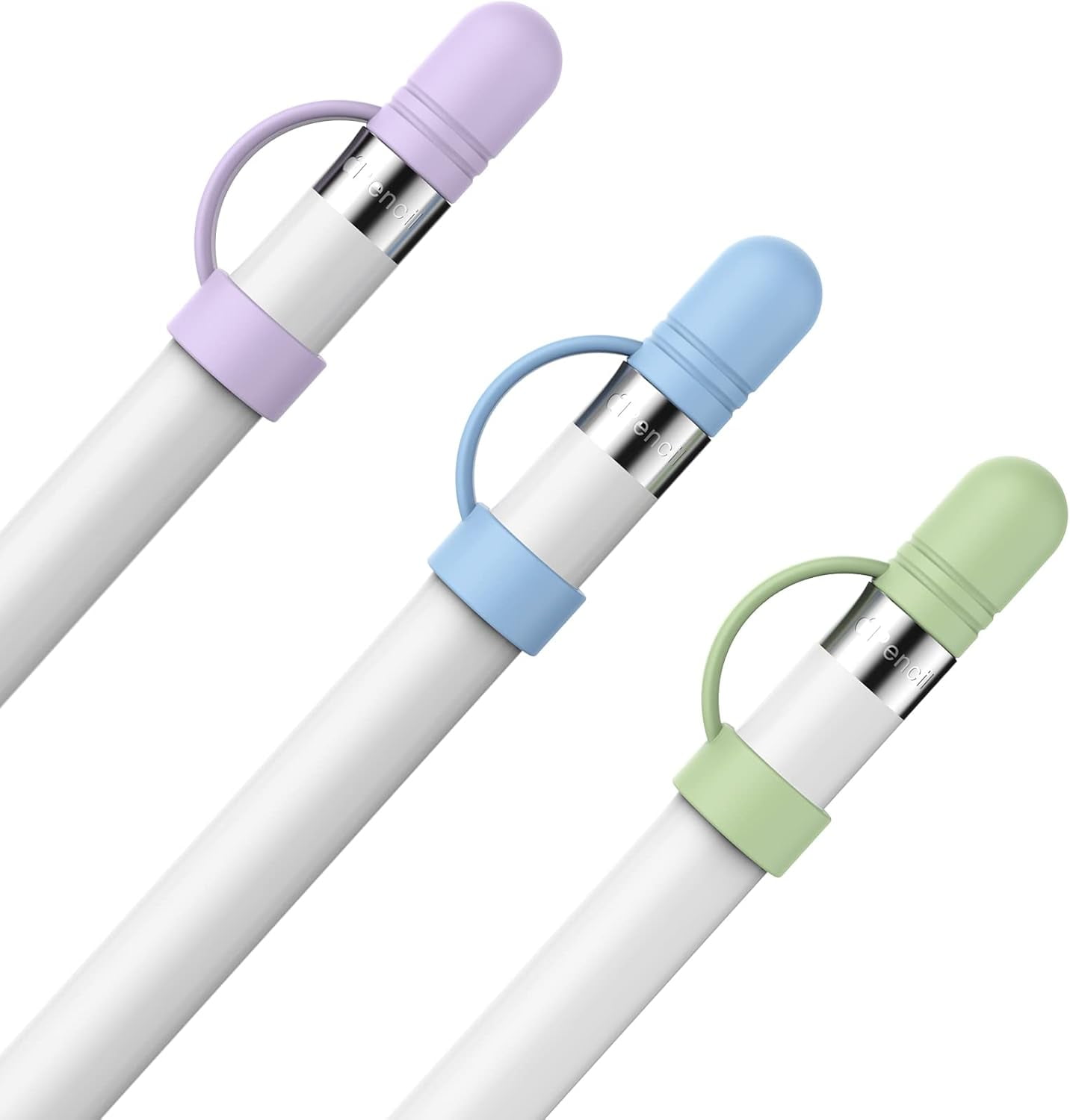 oii Electronics Silicone Cap for Apple Pencil 1st Generation 3 Pack ...