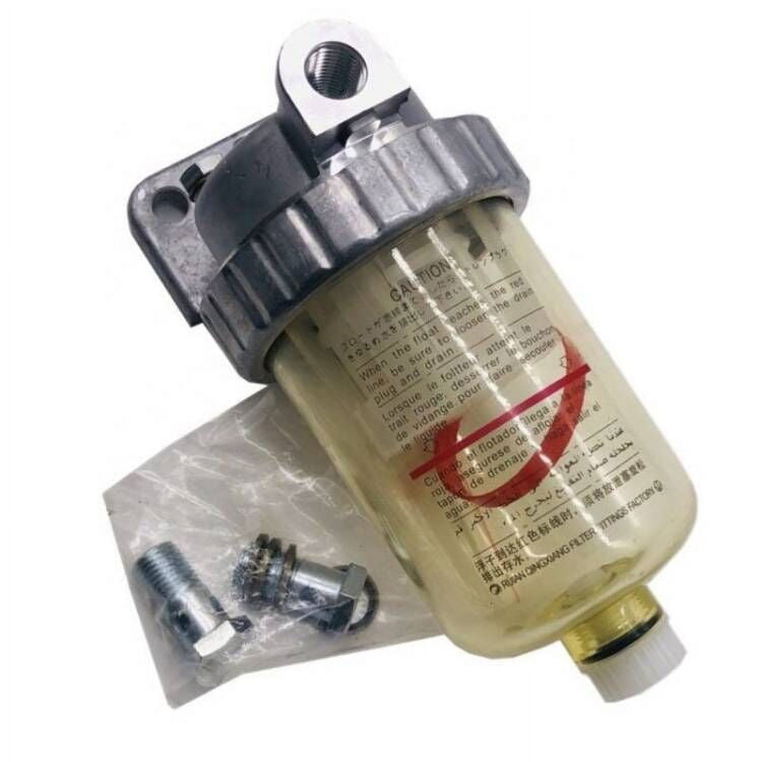 oil water separator assembly diesel filter fits CAT E320B 320C 320D ...