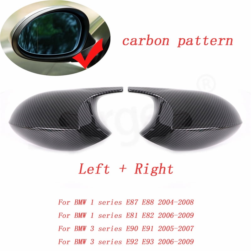 old 2-1 pair Rear View Side Case Trim M Style Car Rearview Mirror Caps ...