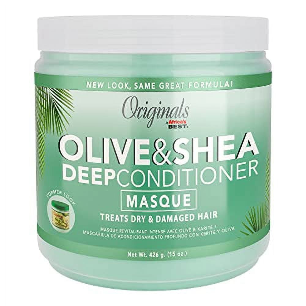 olive oil deep conditioner treatment, for weak damaged hair, provides ...