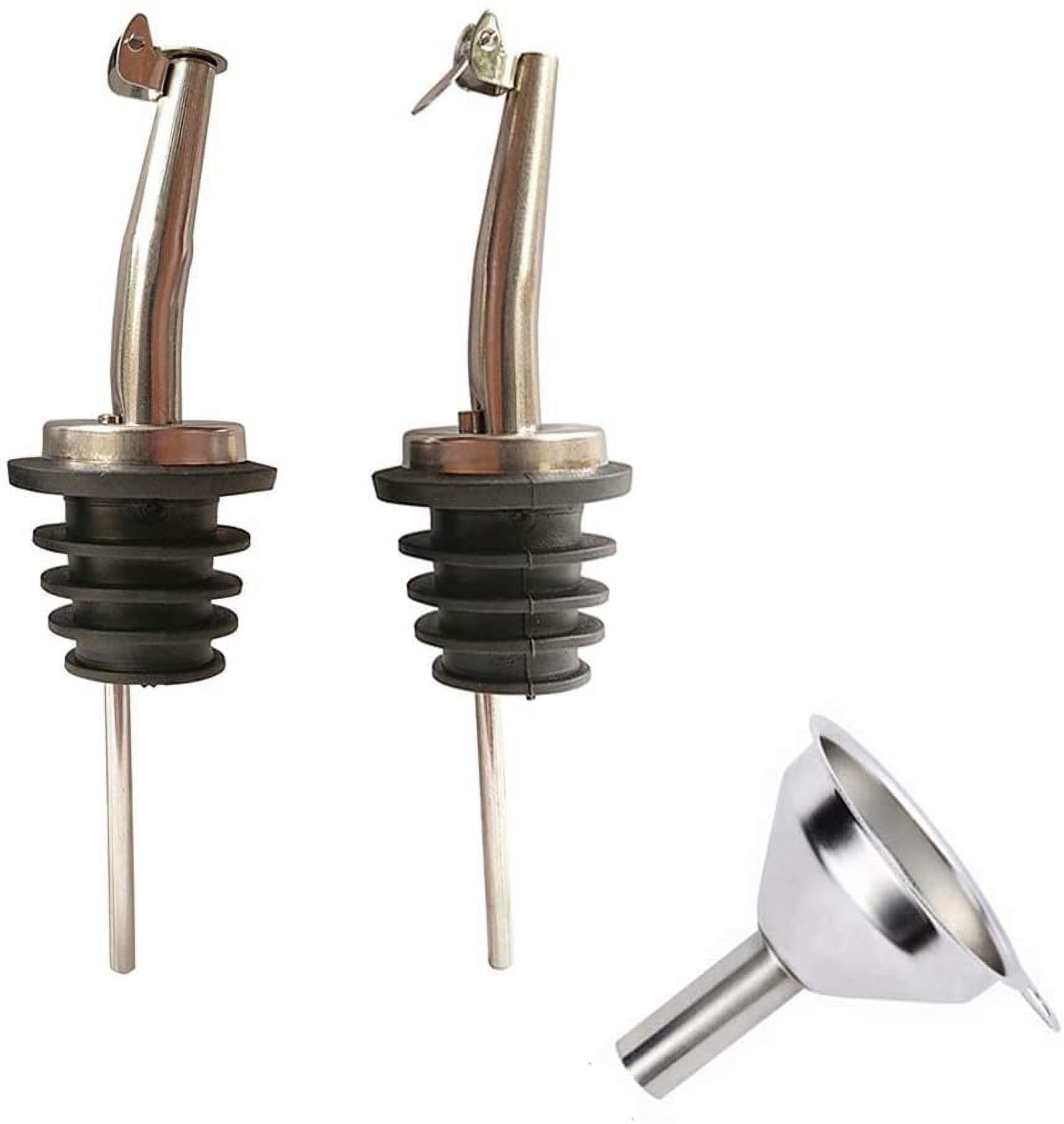 olive oil spouts,Stainless Steel Classic Bottle Pour Tapered Spouts for ...