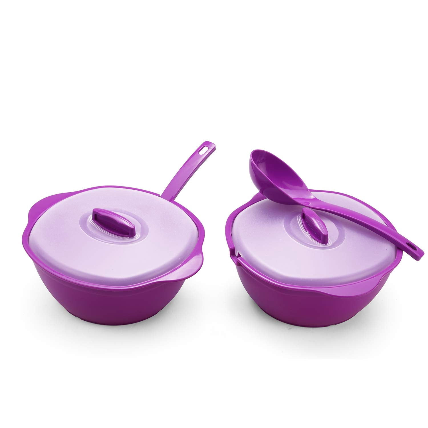SOPL-OLIVEWARE Diplomat Serving Bowl Set (2000 ML) | 2 Bowls with lid ...