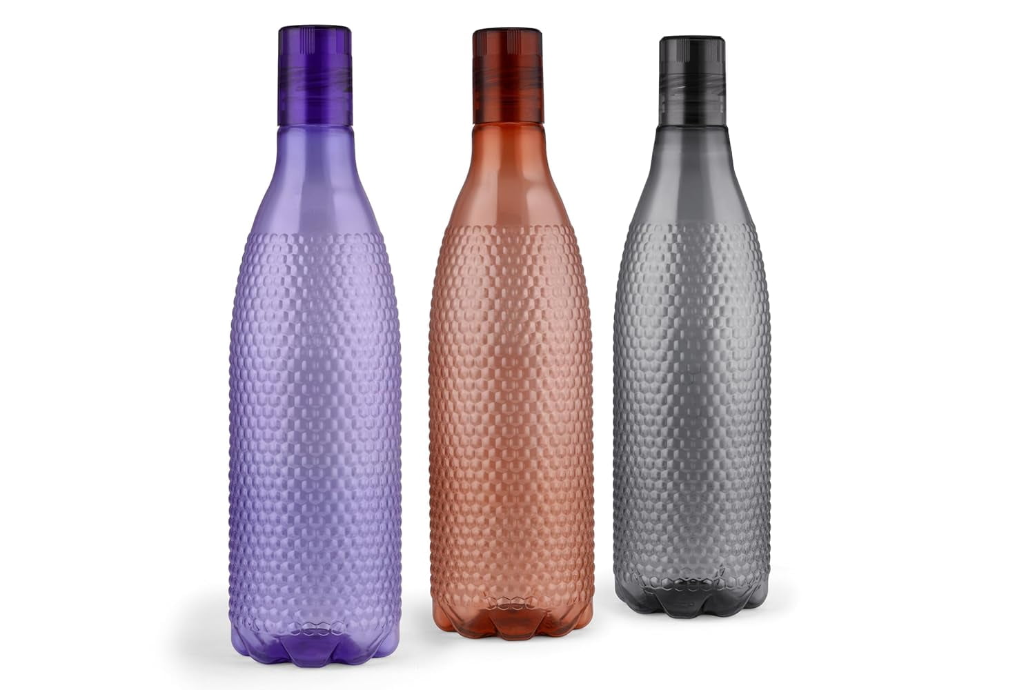 oliveware Honeycomb Design Premium PET Water Bottle With Better Grip ...