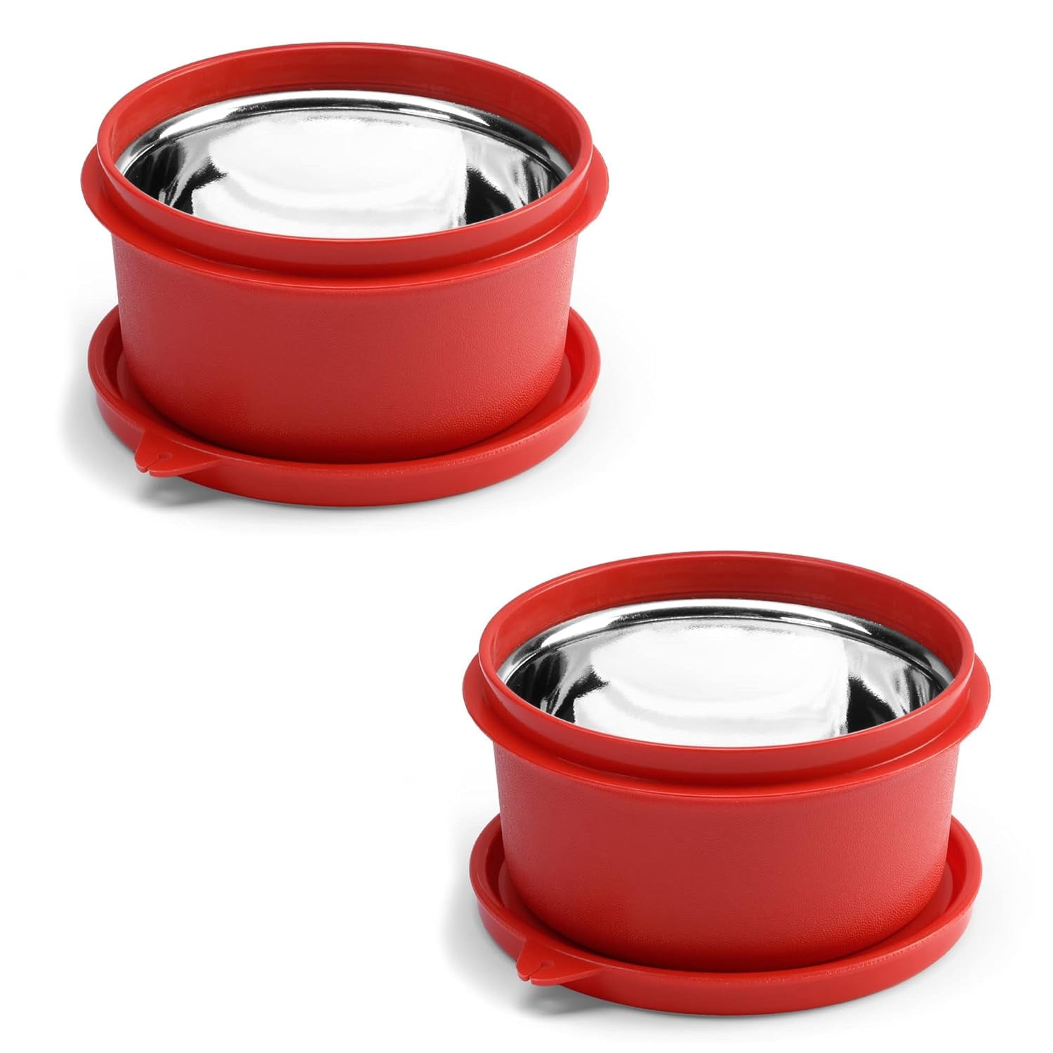 oliveware SOPL (Logo) with Device Benny Containers with BPA Free Airtight Lid, Inside Steel ...