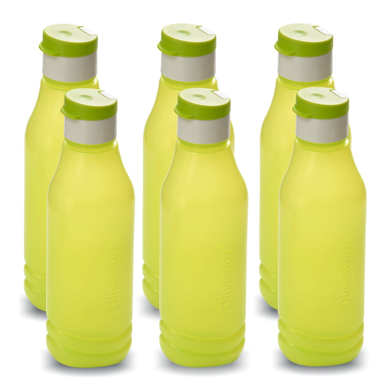 oliveware Triangular Range Premium PET Water Bottle, BPA Free & Leak ...