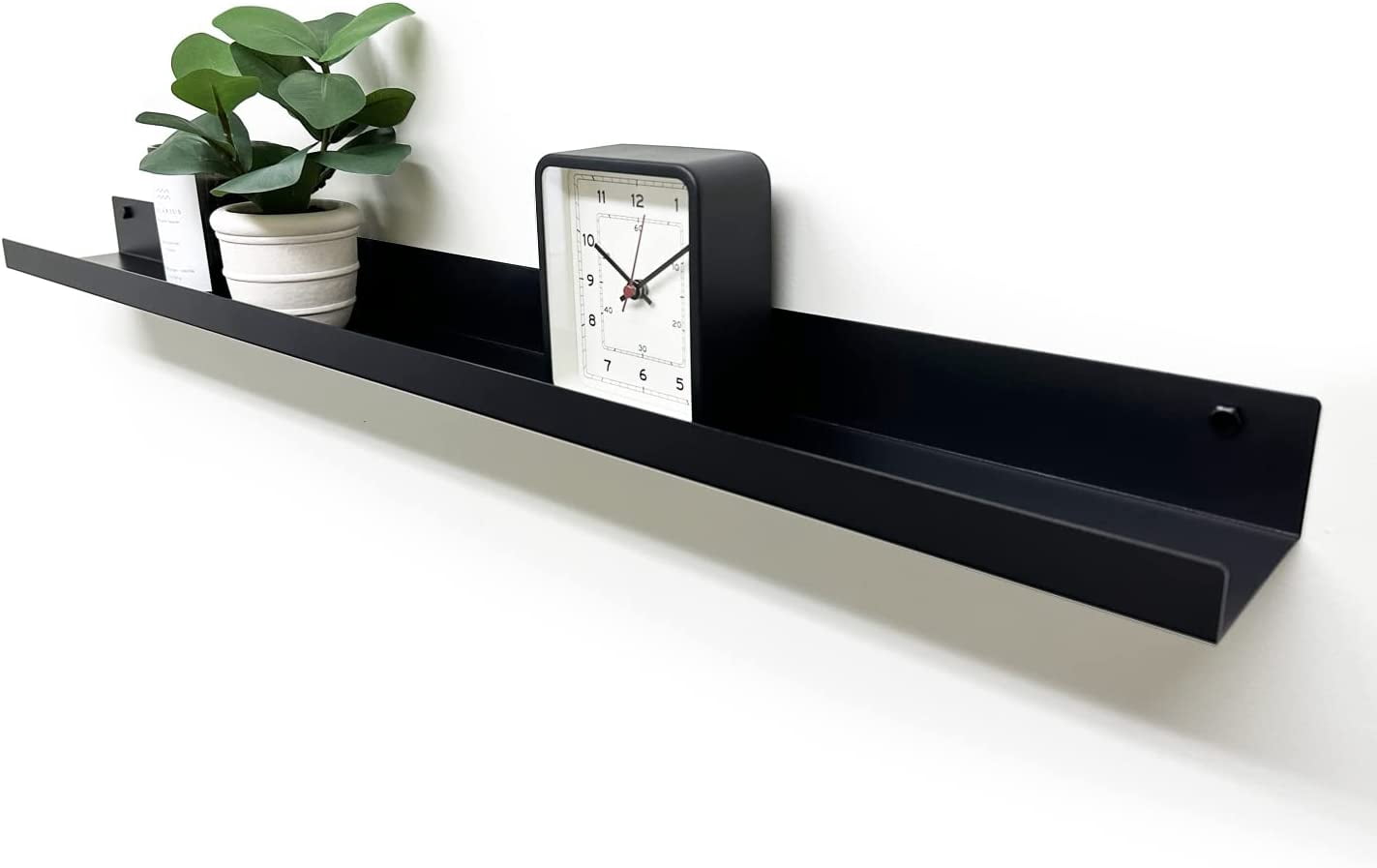 oljyd JKLCH LTKIF Floating Display Shelf - Wall Mounted - Metal Channel ...