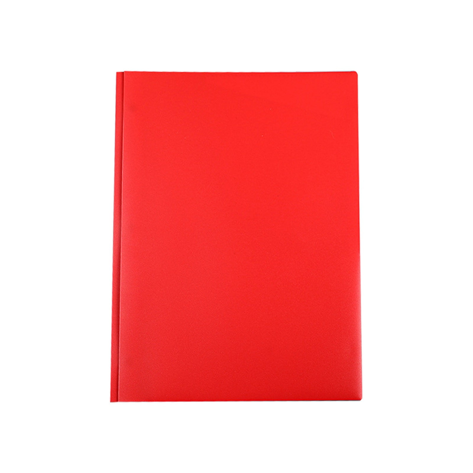 olkpmnmk 1 Pack Pocket Folders with Prongs,Red Heavy Duty File Folders ...