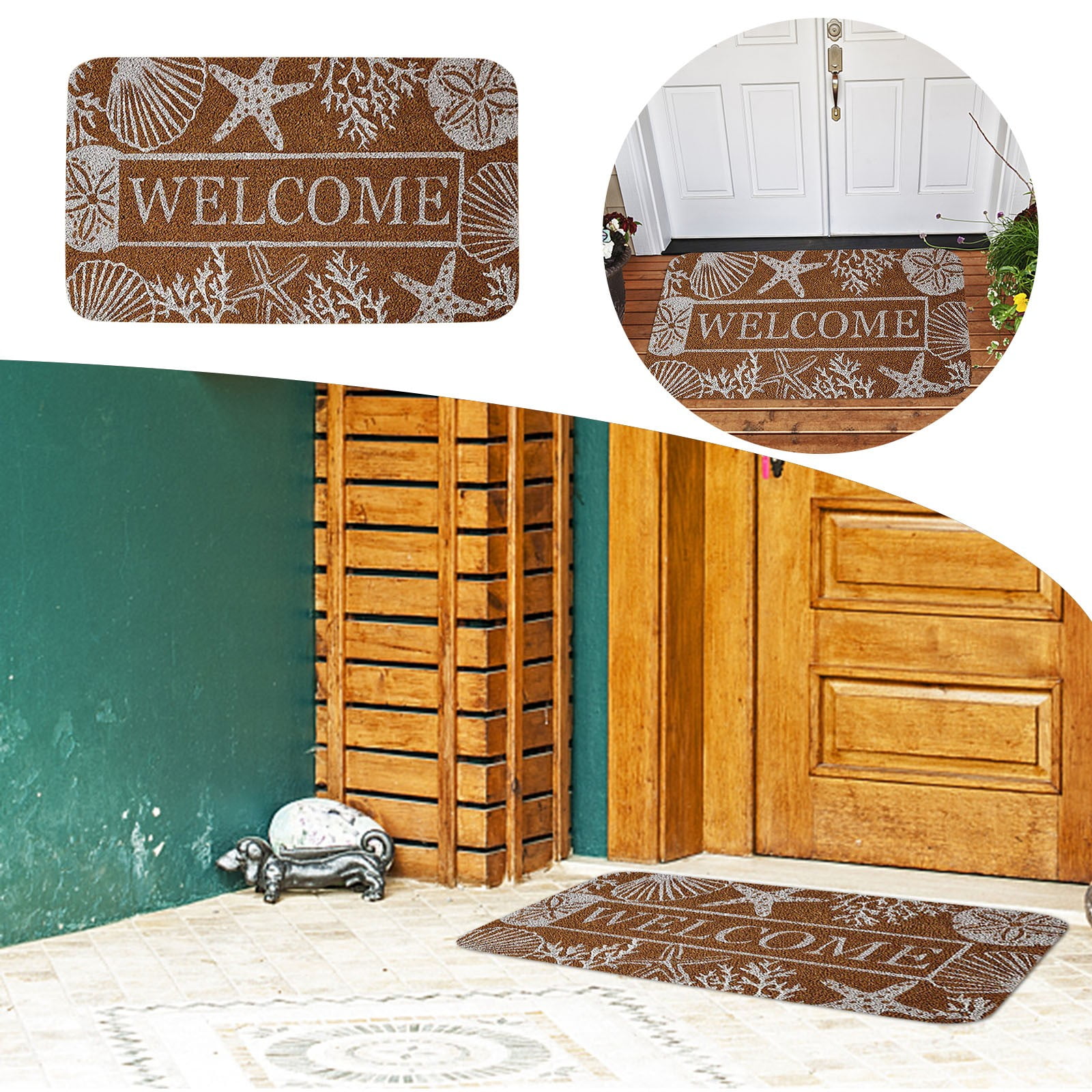 olkpmnmk Front Door Mat,Personalized Mat,Decorative Door Mat Bathroom ...