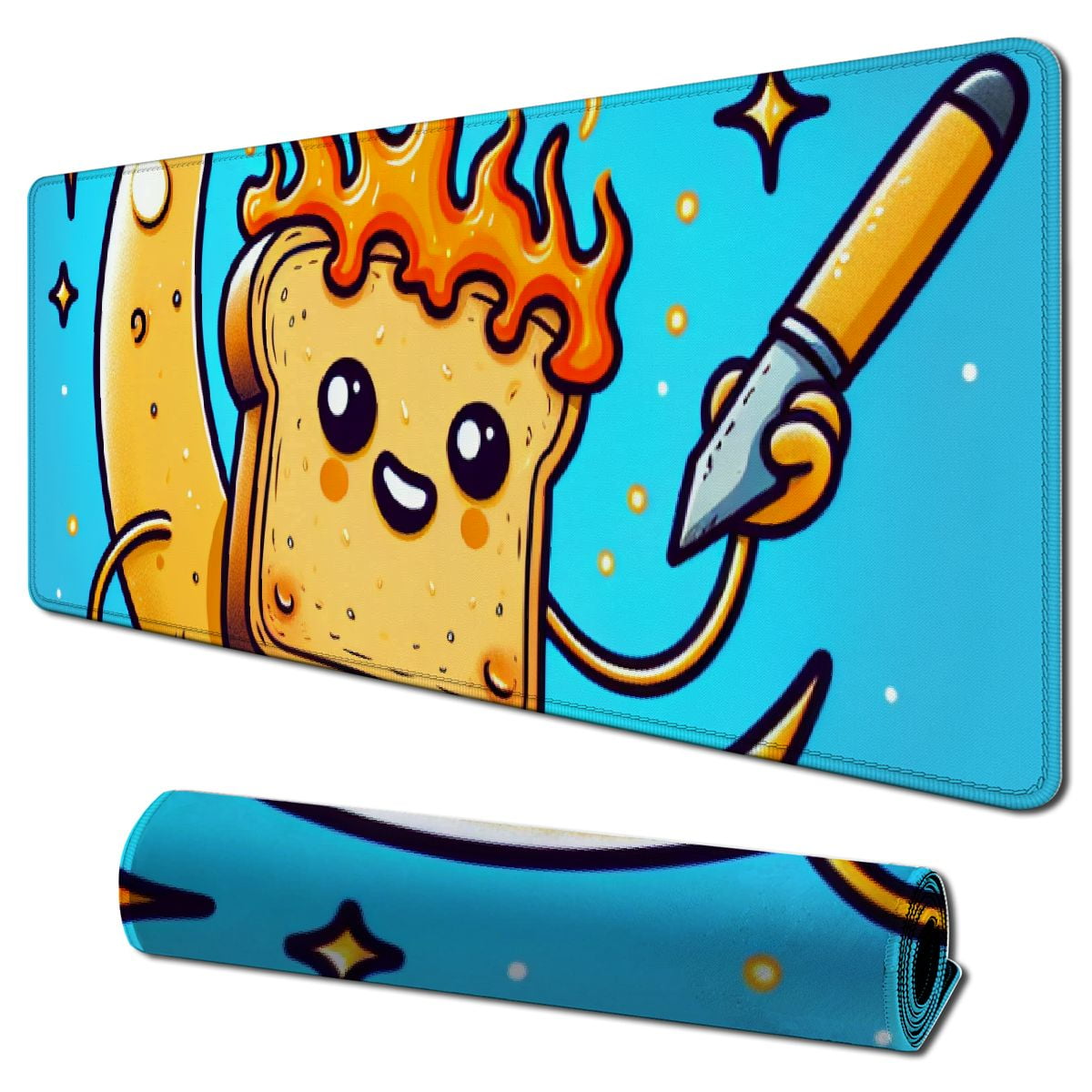 on Mouse Pad, Cute Mouse Pads for Desk, Orange Mousepad for Laptop ...