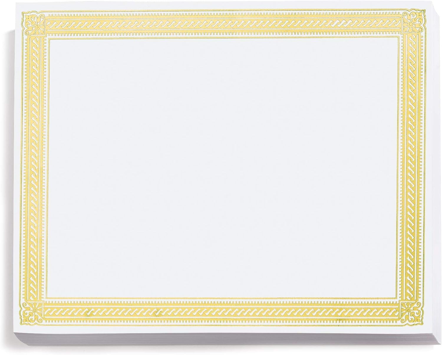 on White Specialty Certificates, 8½ x11, Accents, 50 Count ...