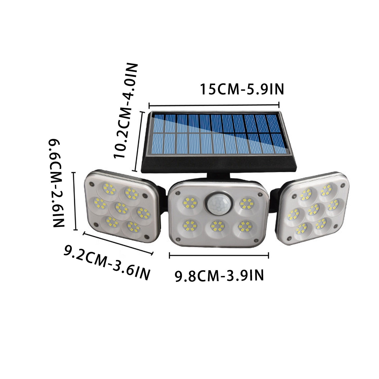 -one Solar Folding Light Wall Light Smart Sensor High Brightness Street ...