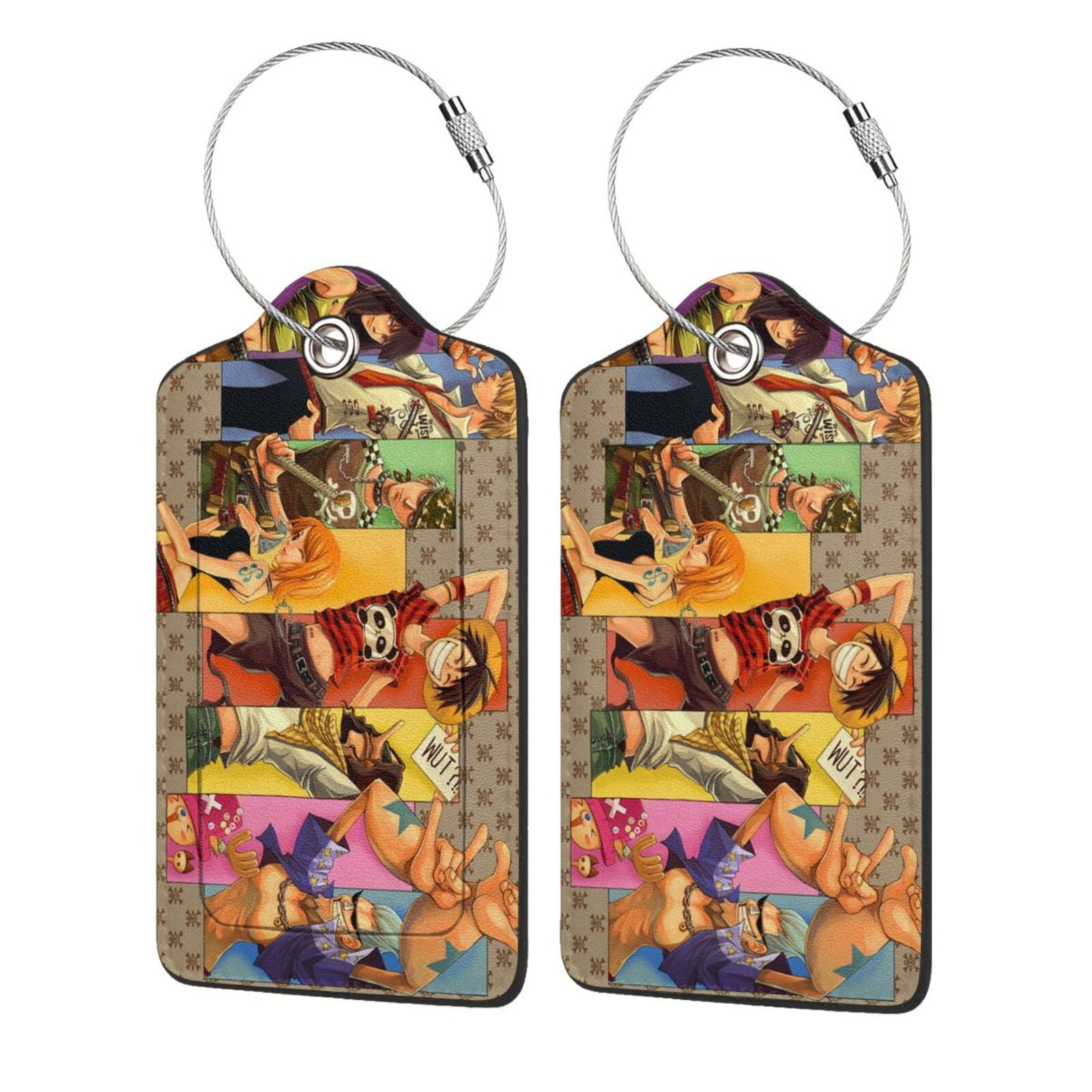 one piece Luggage Tags for Suitcases Travel ID Identification Labels ...
