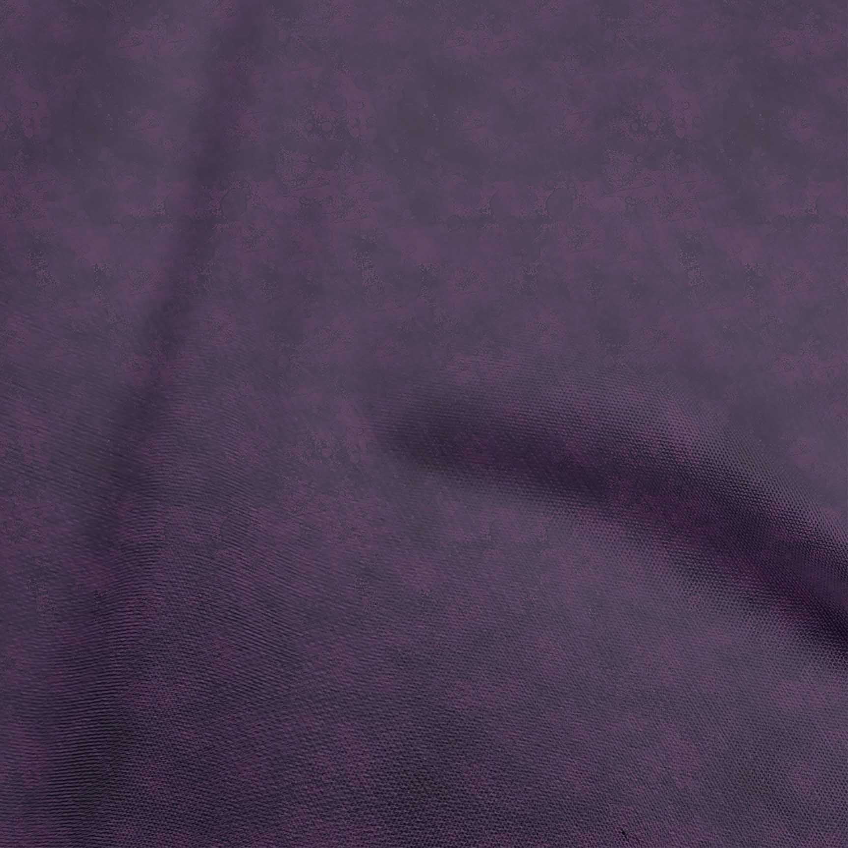 oneOone Cotton Cambric Purple Fabric Texture Sewing Material Print ...