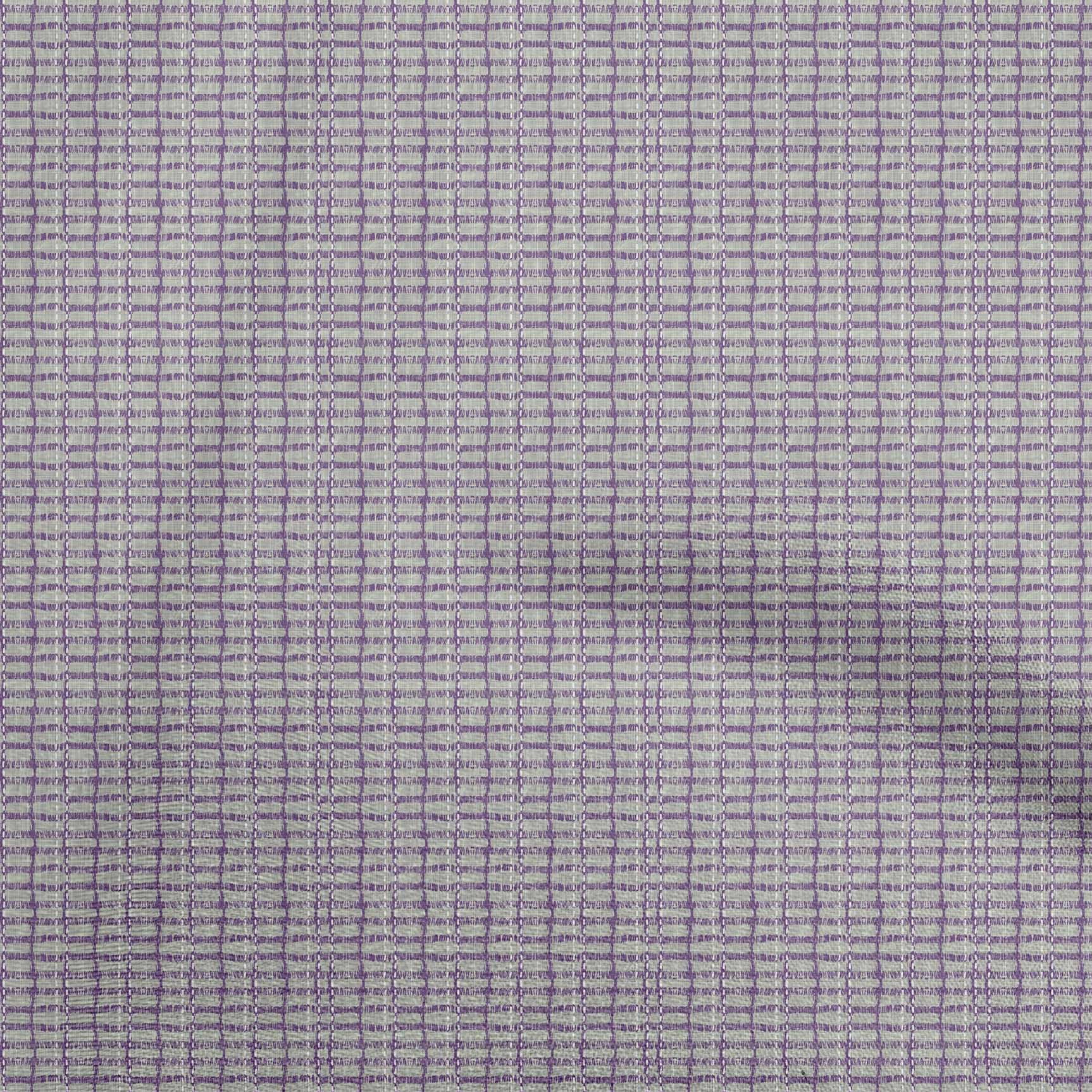 oneOone Cotton Cambric Purple Fabric Texture Sewing Material Print ...