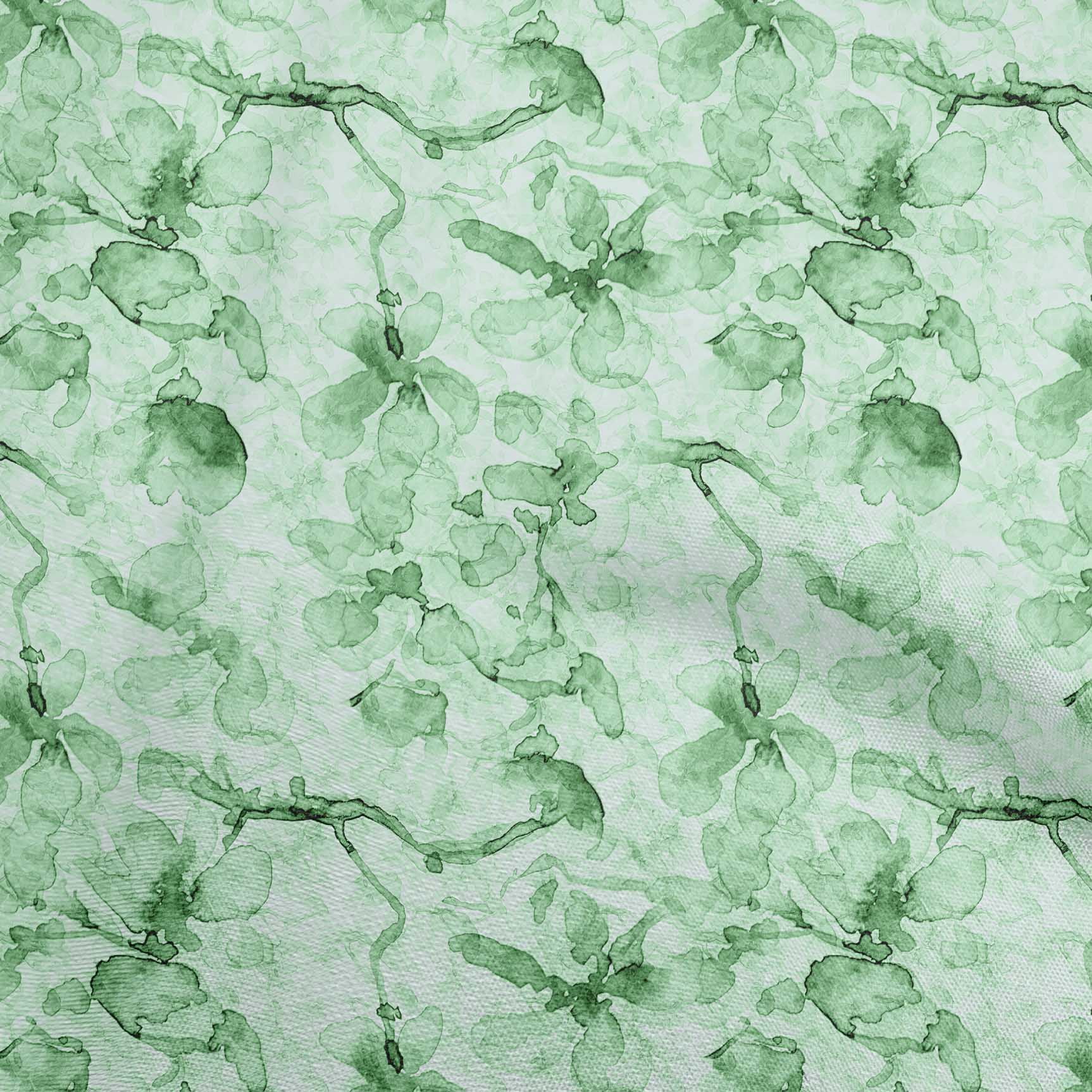 oneOone Cotton Cambric Sea Green Fabric Texture Sewing Material Print ...