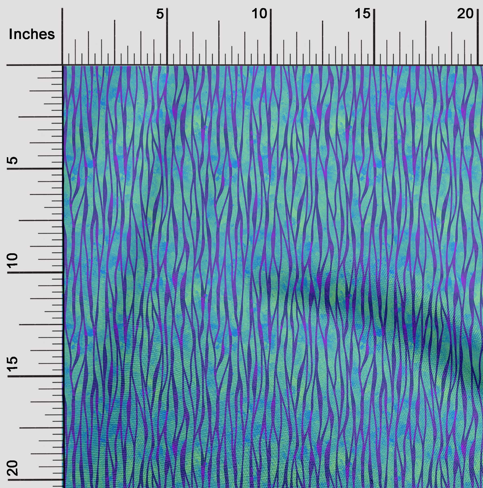 oneOone Cotton Jersey Sea Green Fabric Batik Sewing Fabric By The Yards ...