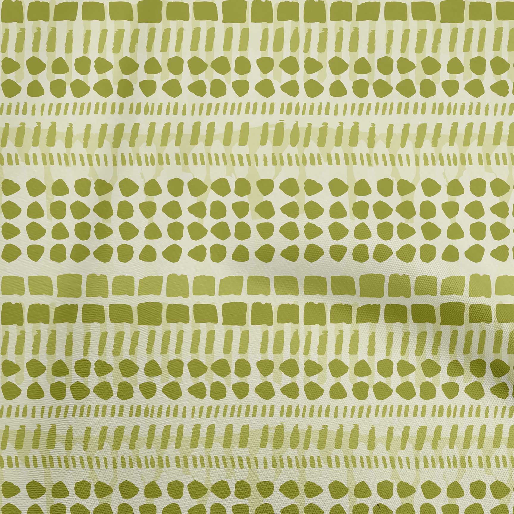 oneOone Cotton Poplin Green Fabric Dot Fabric For Sewing Printed Craft ...