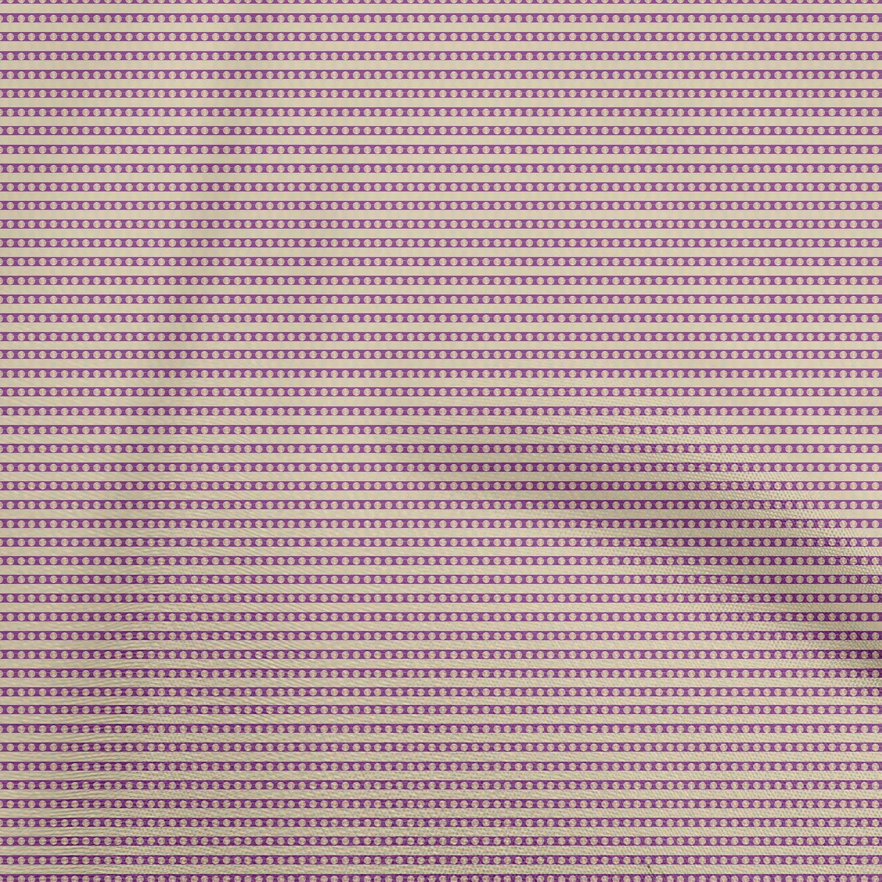 oneOone Cotton Poplin Purple Fabric Polka Quilting Supplies Print ...