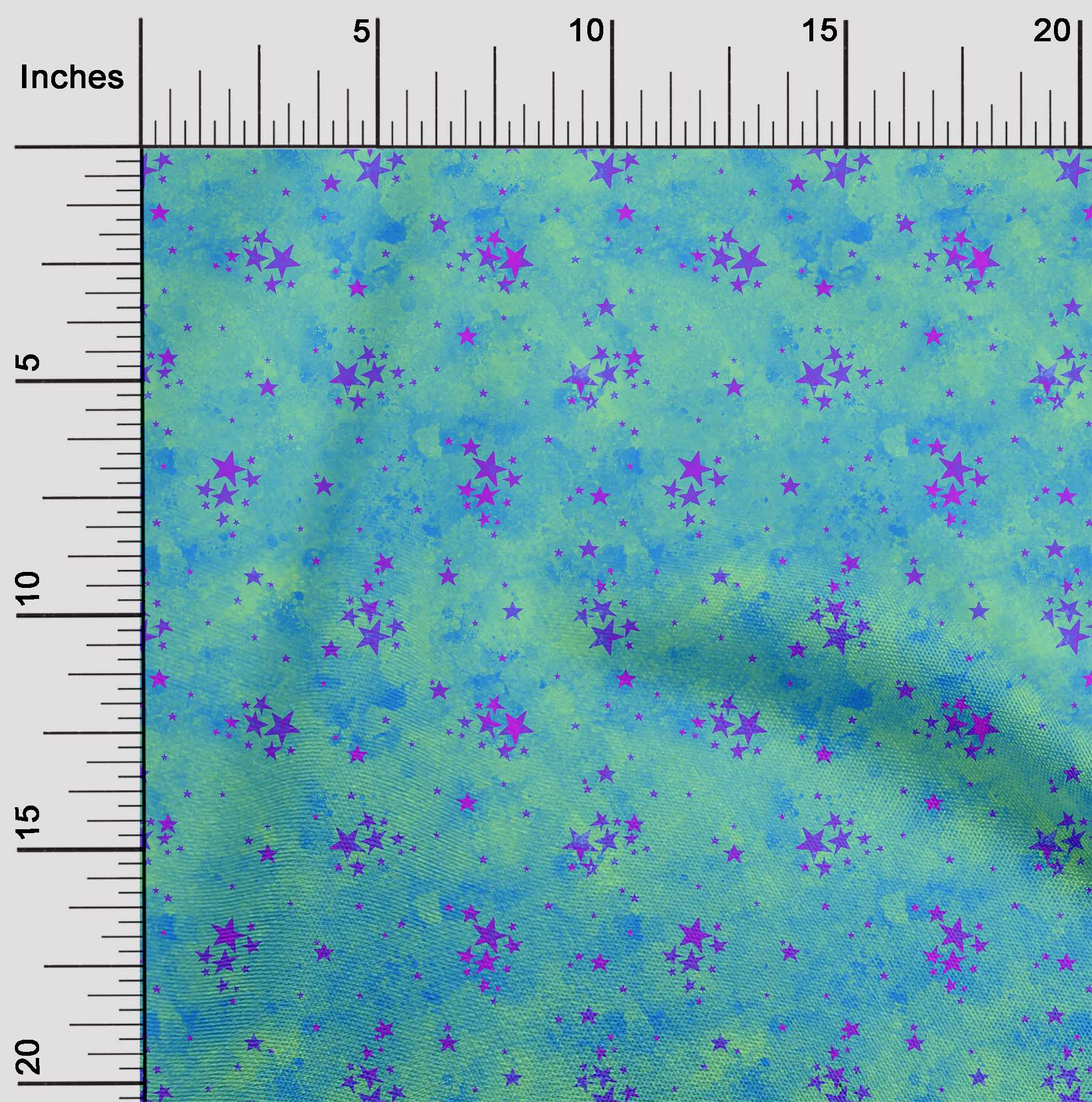oneOone Polyester Lycra Light Sea Green Fabric Batik Sewing Material ...