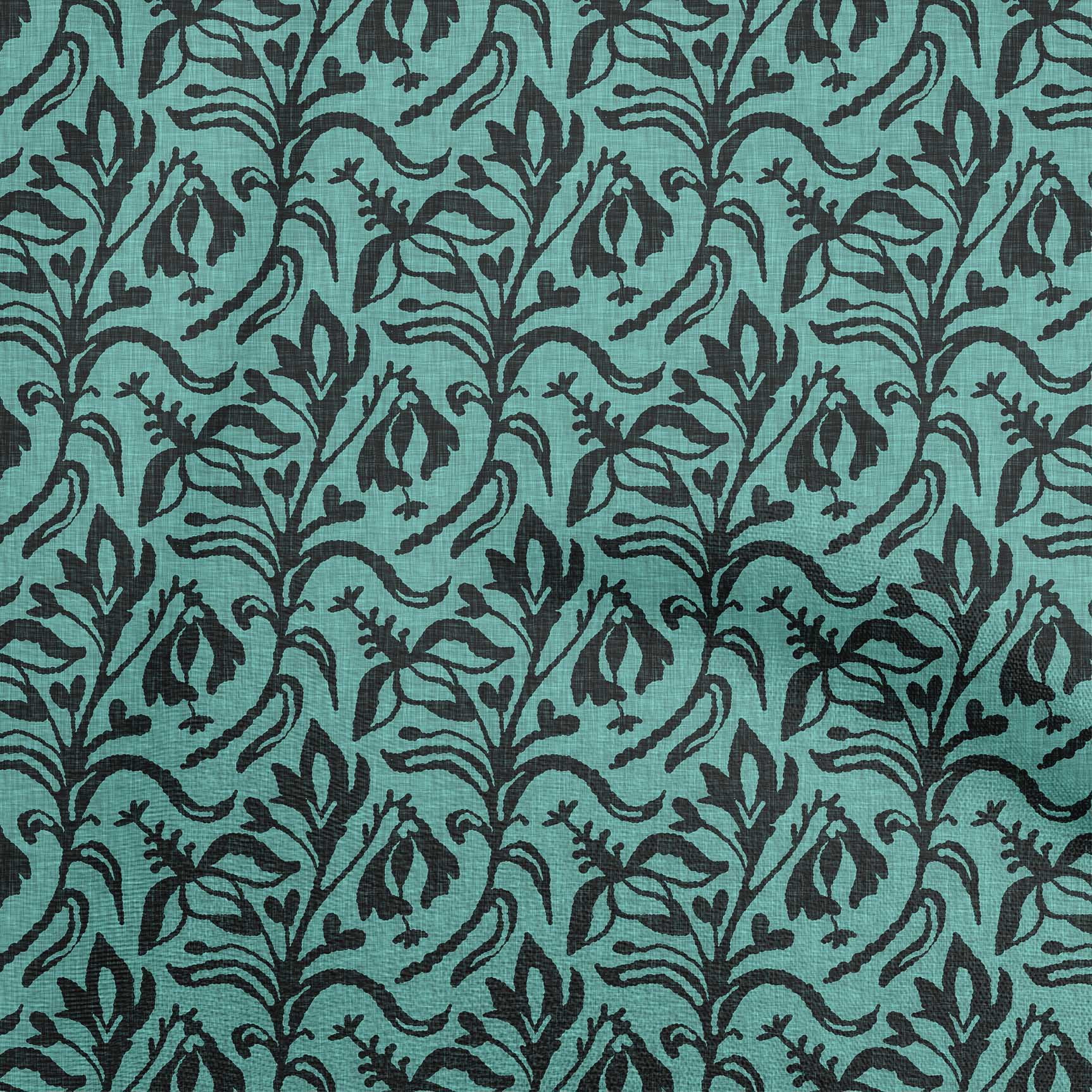 oneOone Polyester Spandex Dark Green Fabric Block Fabric For Sewing ...