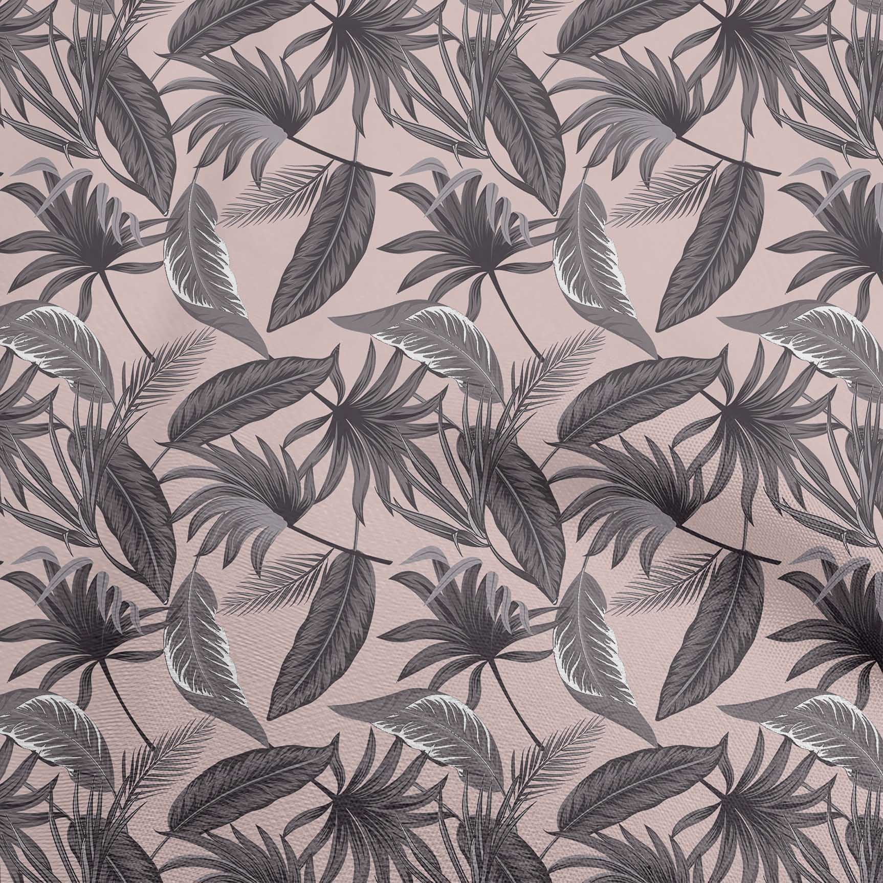 oneOone Polyester Spandex Light Pink Fabric Ocean Underwater Life ...