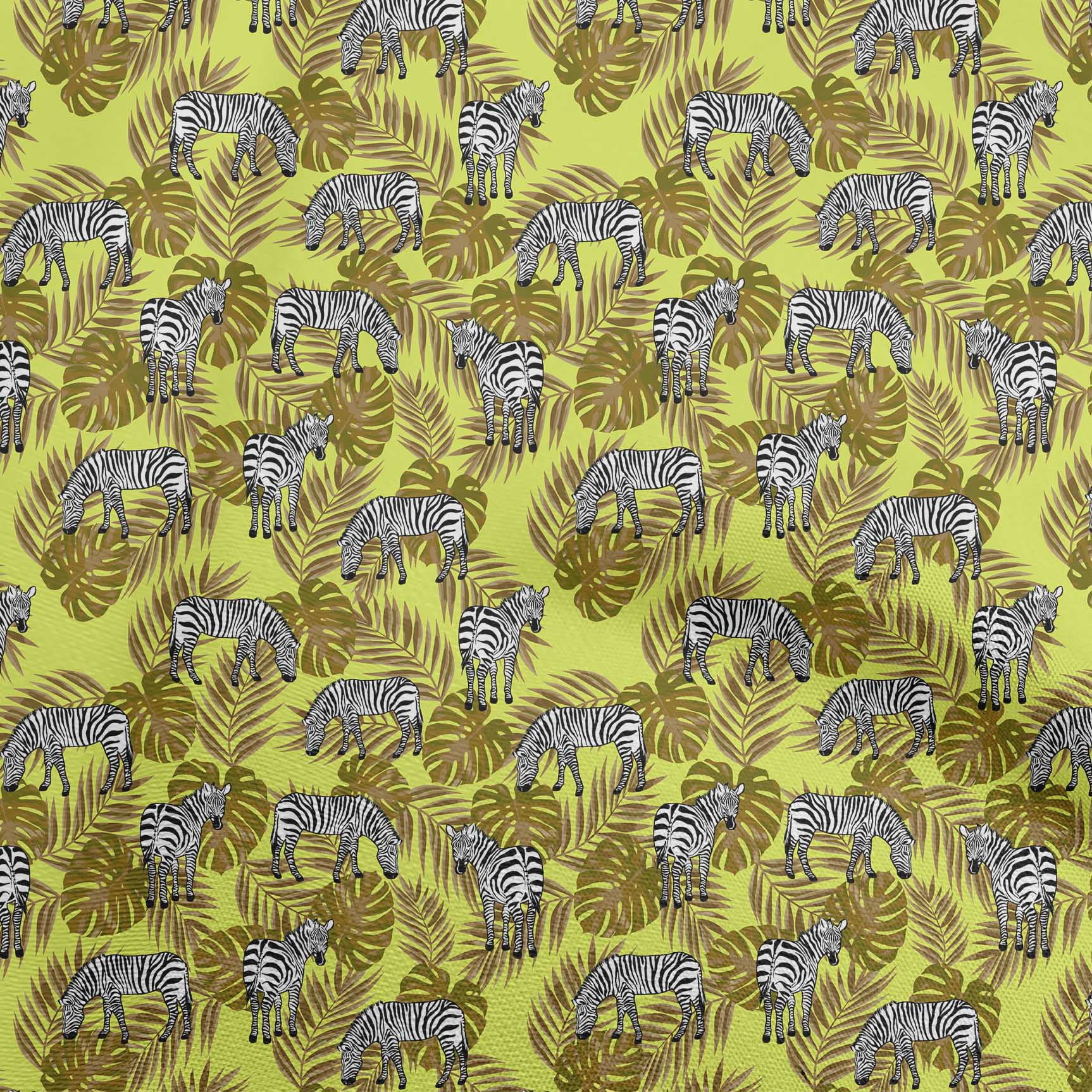oneOone Rayon Lime Fabric Tropical Sewing Material Print Fabric By The ...