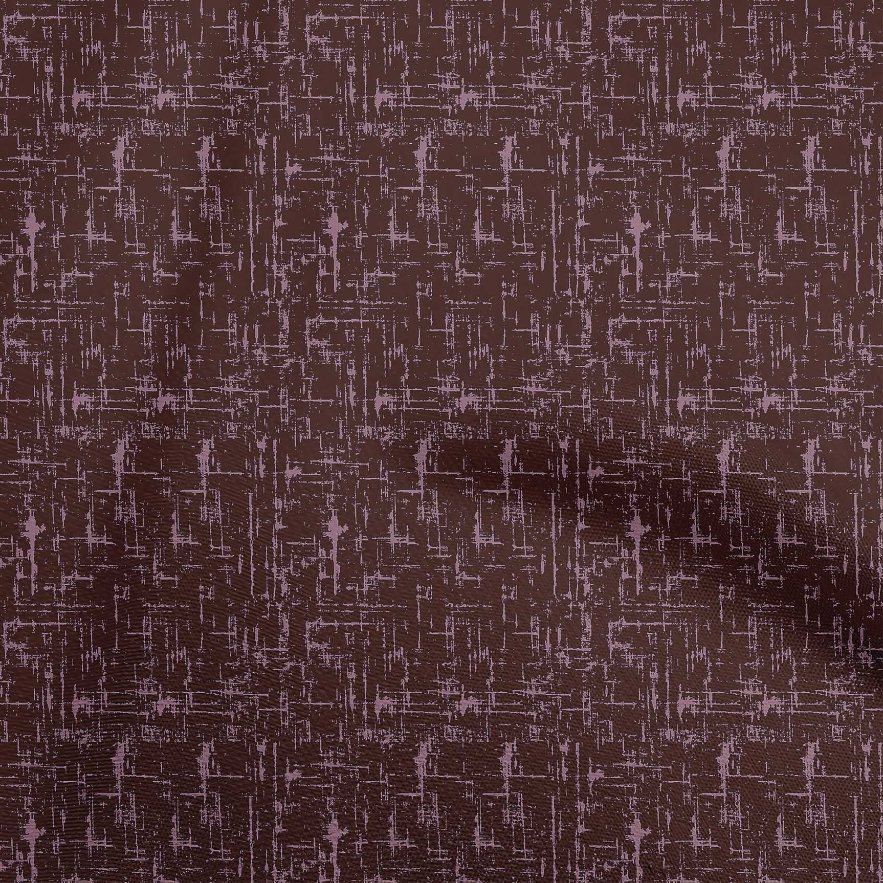 oneOone Velvet Chocolate Brown Fabric Texture Sewing Fabric By The Yard ...