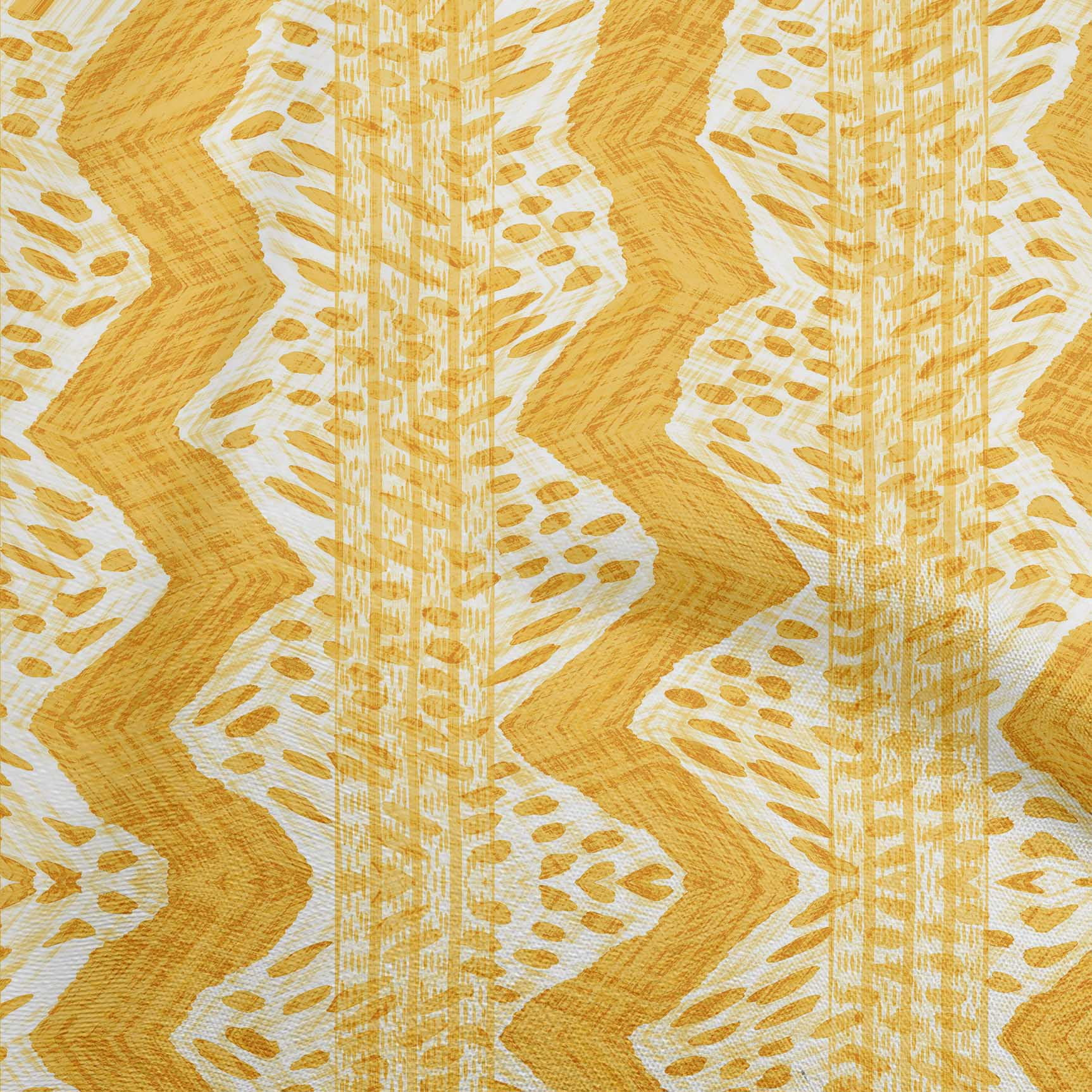 oneOone Velvet Gamboge Yellow Fabric Animal Skin Quilting Supplies ...