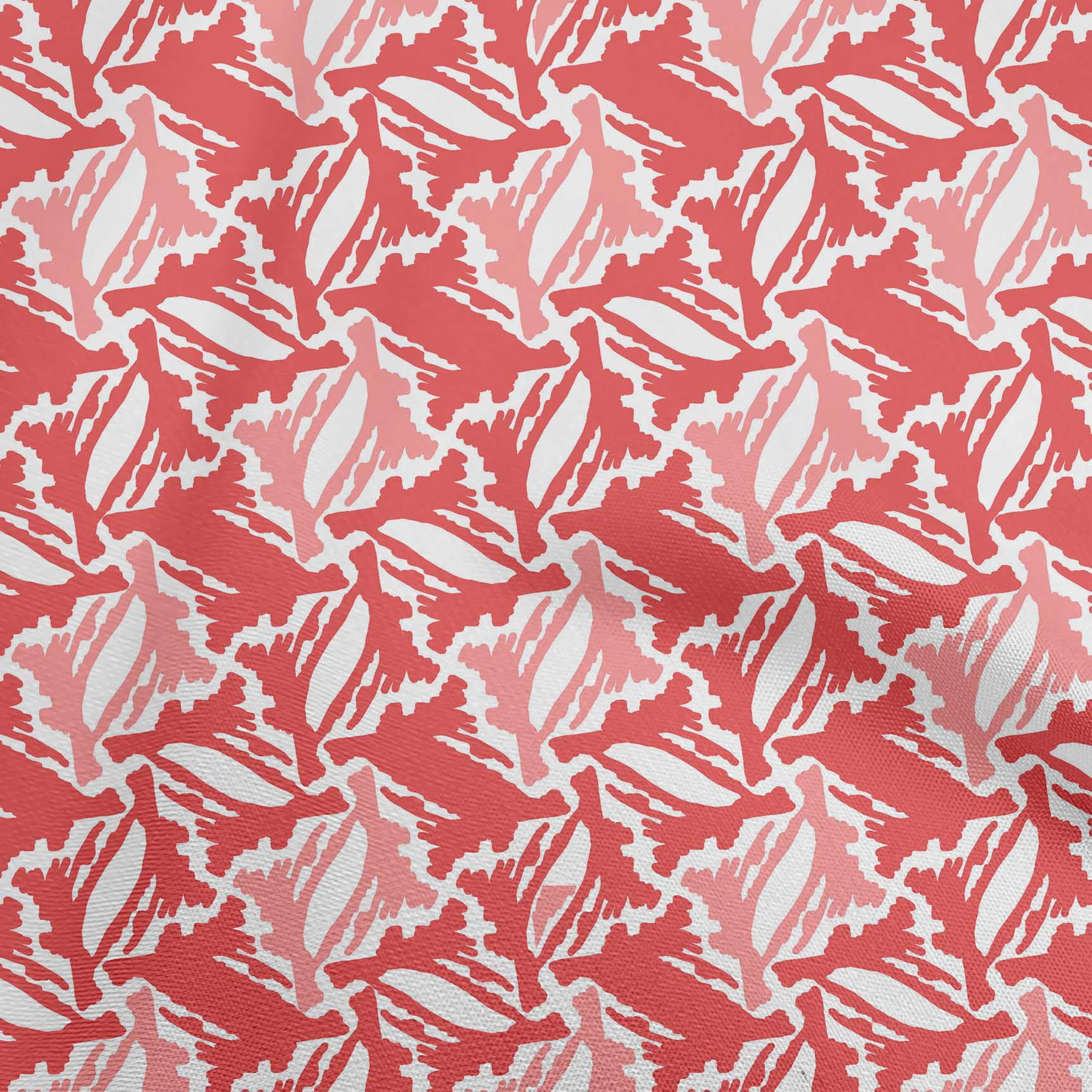 oneOone Viscose Chiffon Dark Peach Fabric Abstracts Dress Material ...