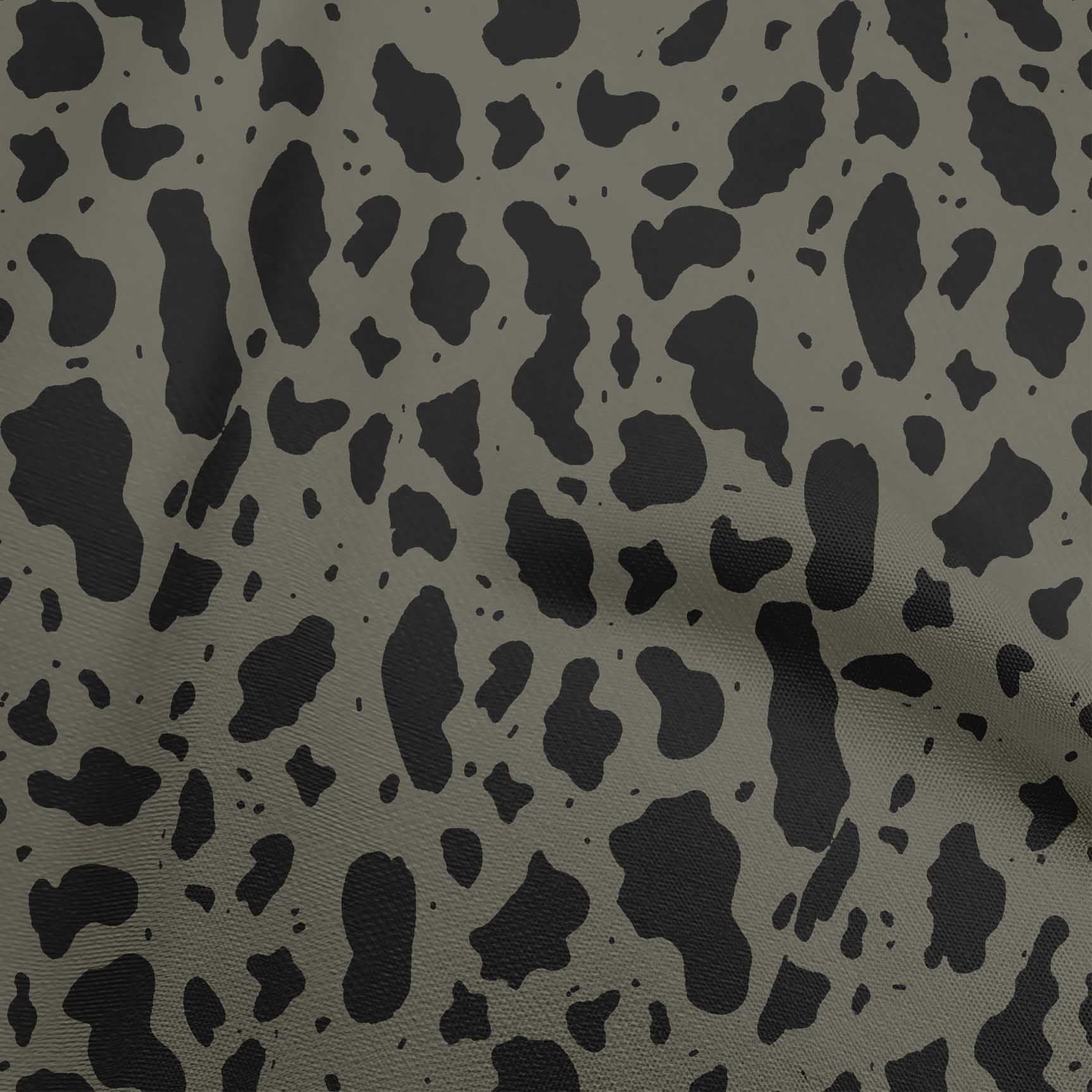 oneOone Viscose Chiffon Gray Fabric Animal Skin Sewing Fabric By The ...