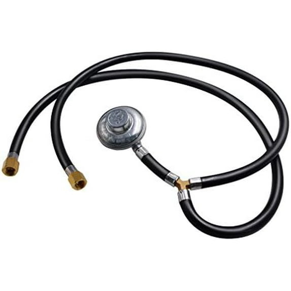 only fire 3 Feet Y-Splitter Low Pressure Propane Regulator Double Hoses ...